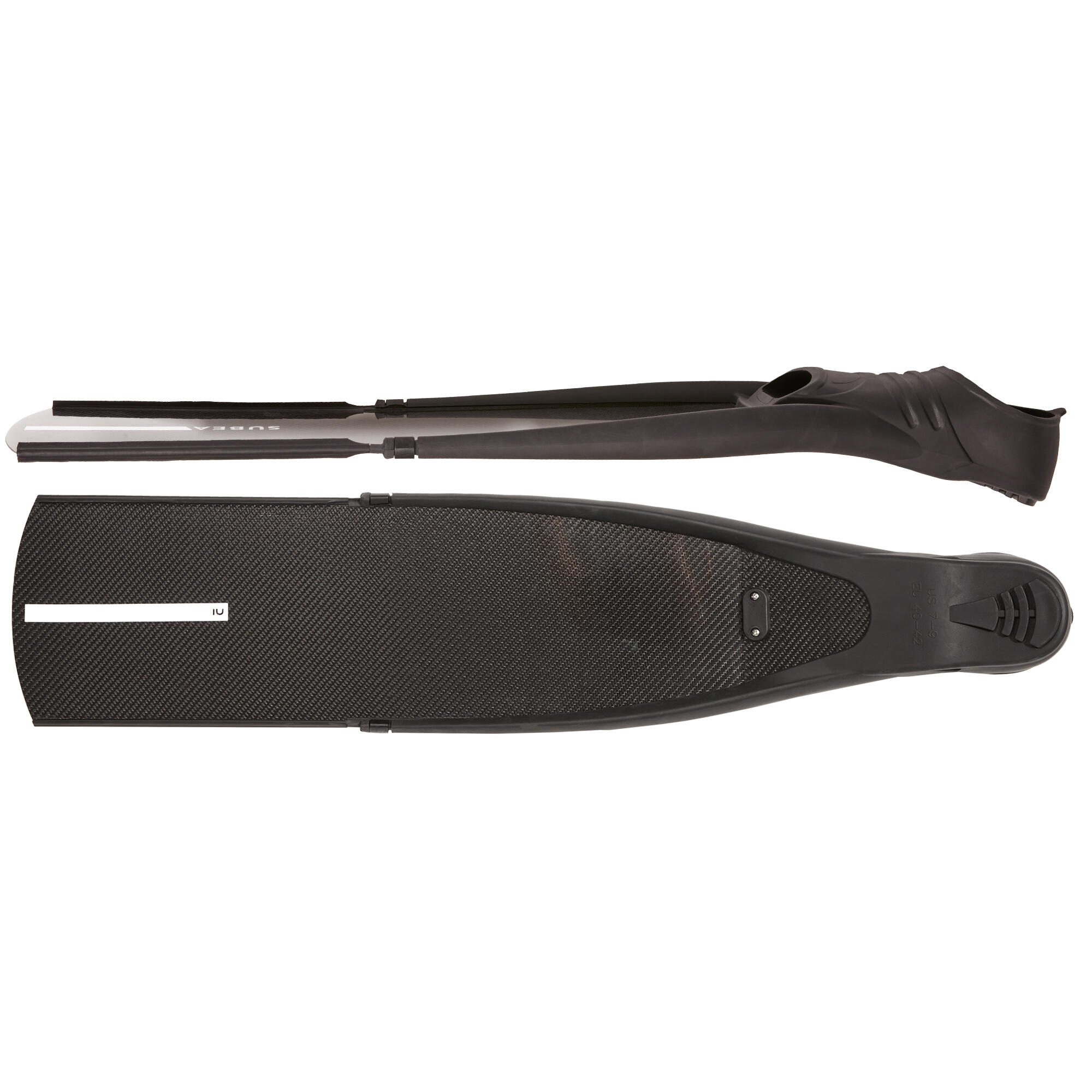 Fibre and carbon fin, FF 900 power spearfishing fin - Decathlon