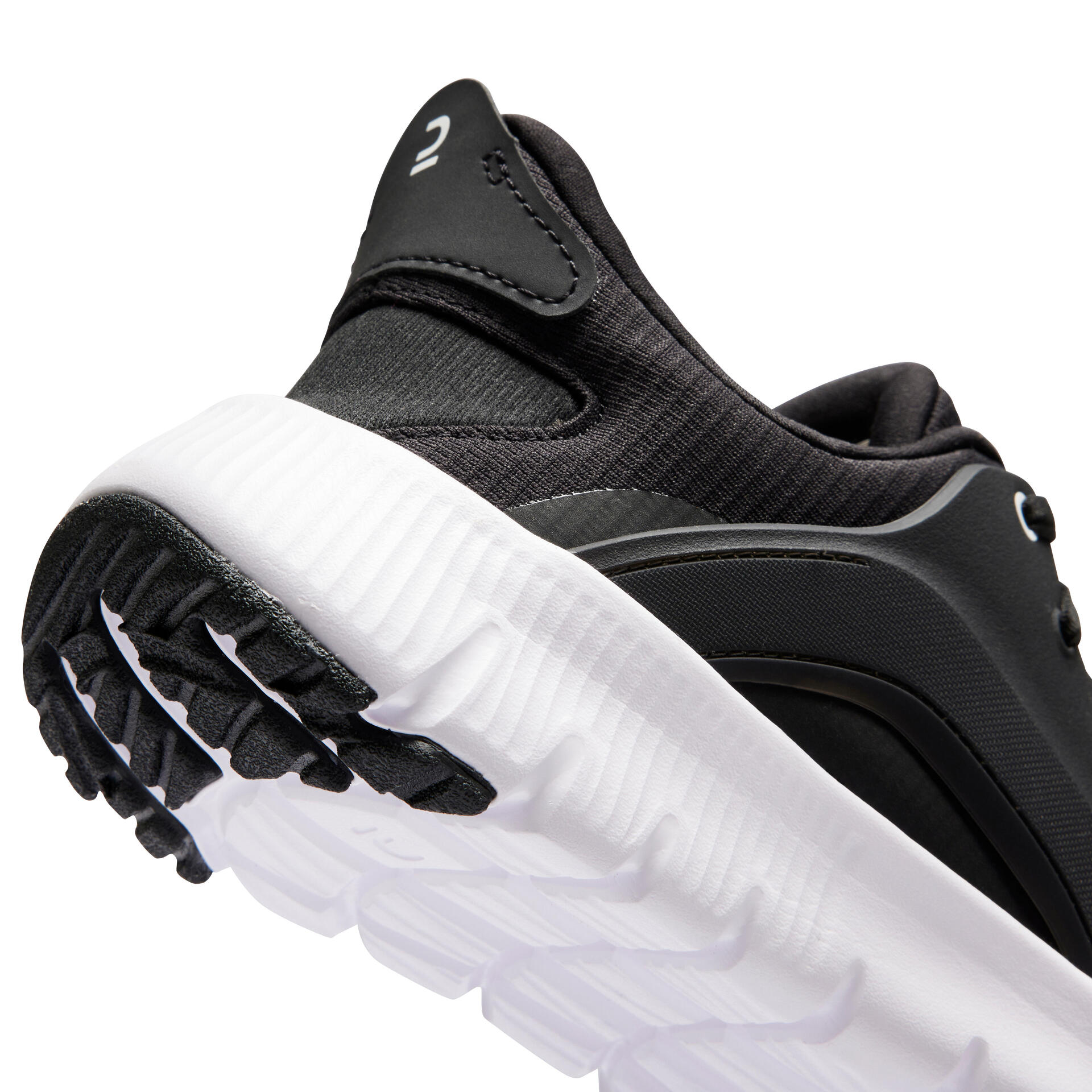 SW500.1 Women's Standard Foot Walking Shoes - Black