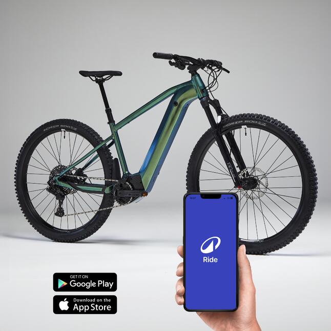 Vélo VTT électrique semi rigide 29" - E-EXPL 700 Vert bouteille ...