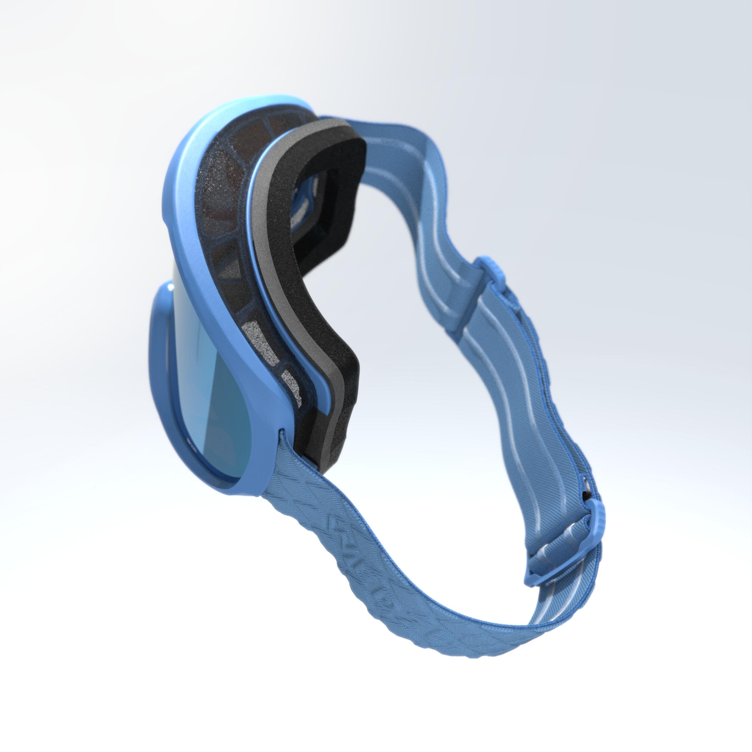 JUNIOR ADULT SKI AND SNOWBOARD GOOD WEATHER MASK - G 500 S3 - BLUE ...