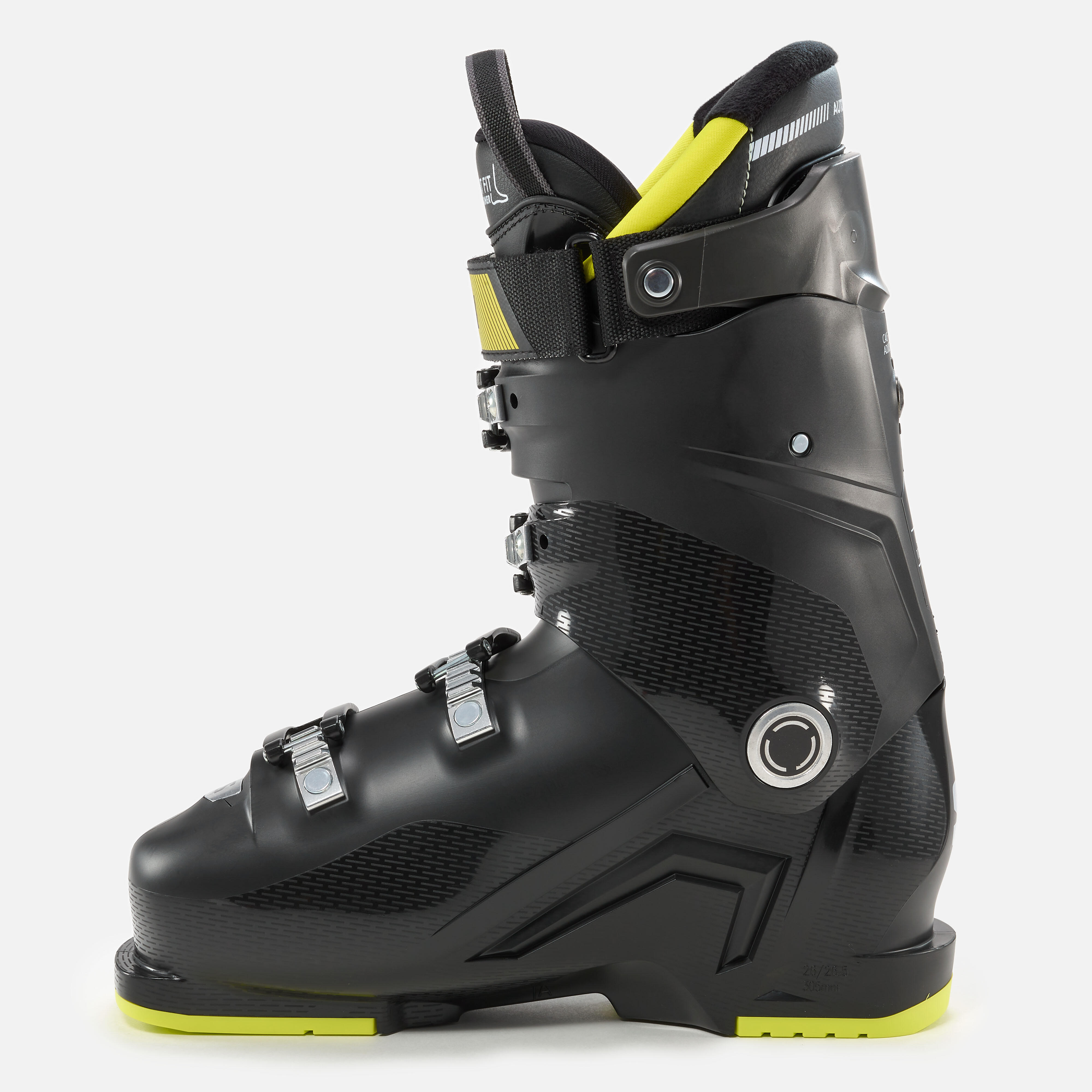 Botas de ski hombre negro verde - Select wide 80 Salomon - Decathlon