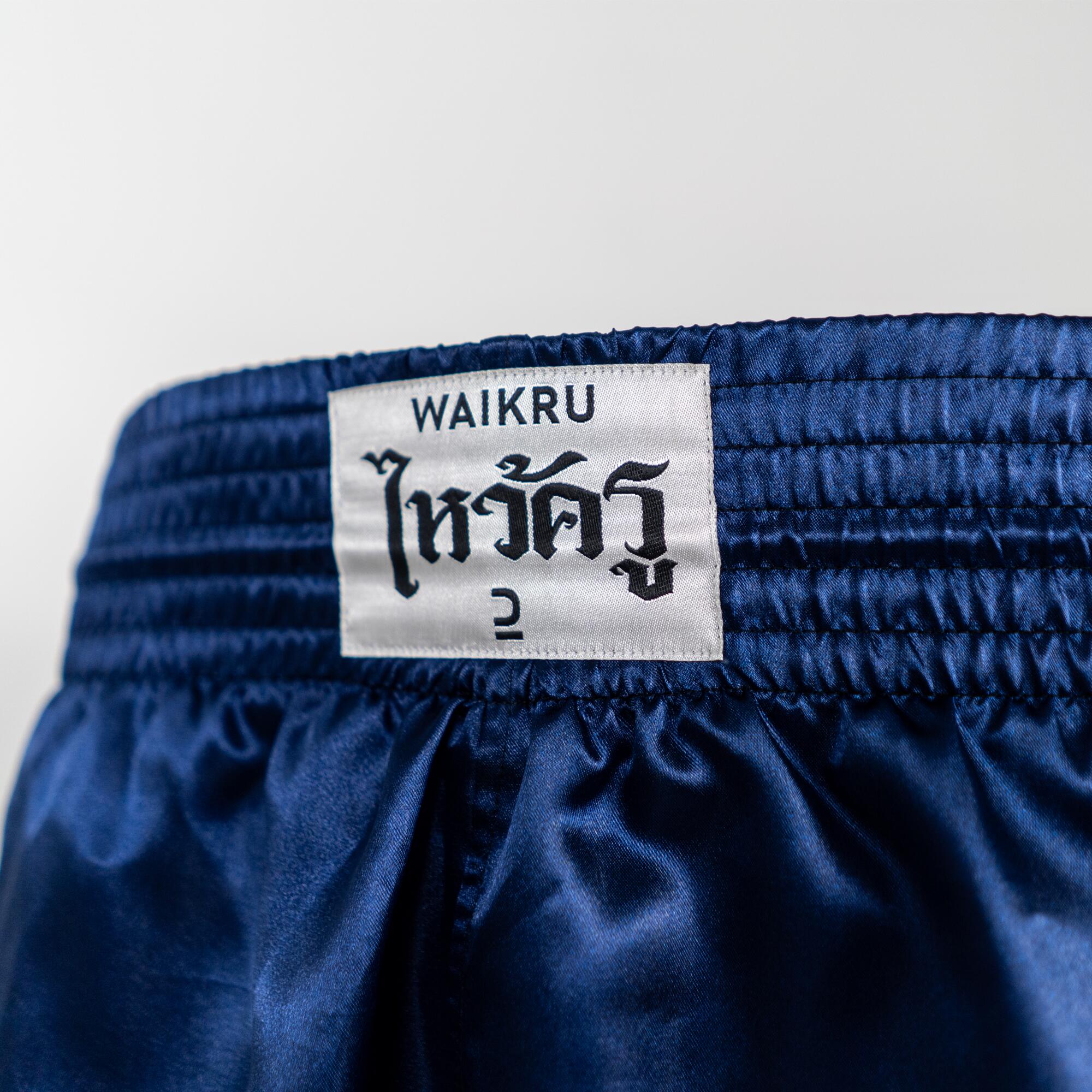 Muay Thai Traditional shorts 100 Blue