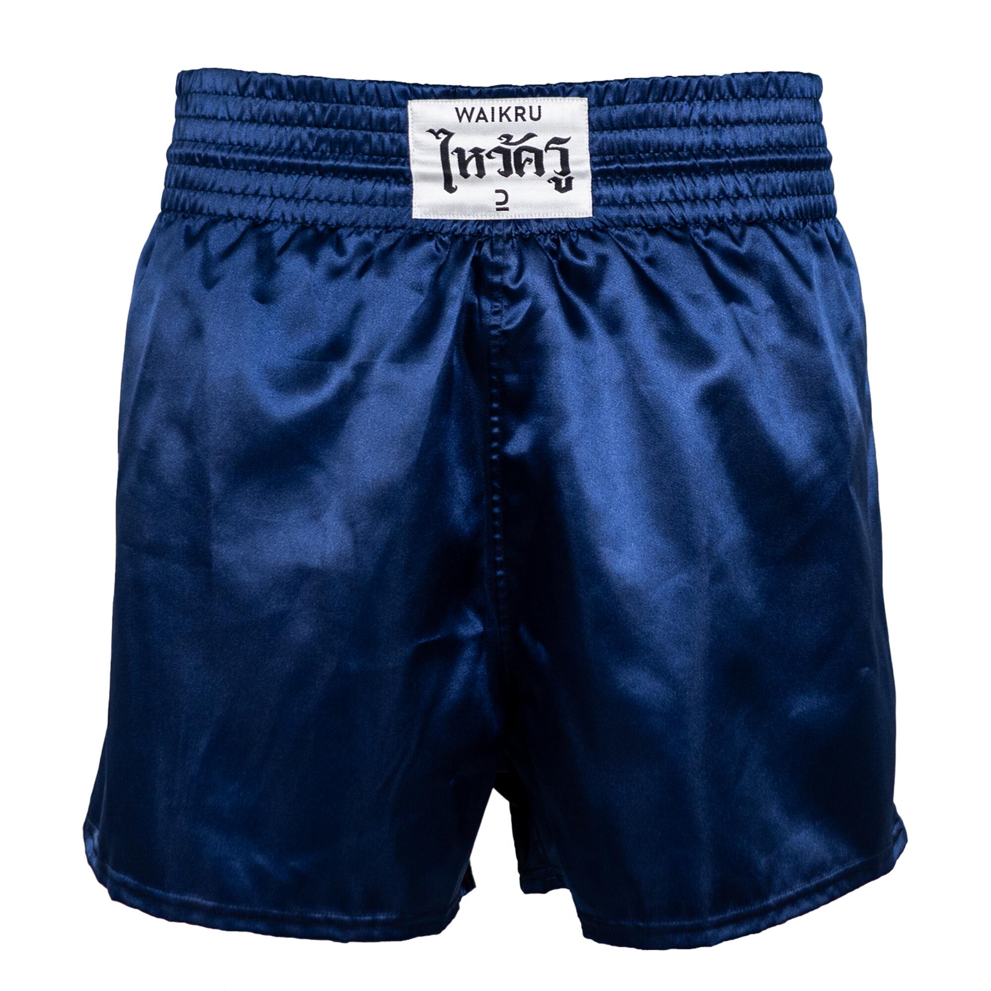 Muay Thai Traditional shorts 100 Blue