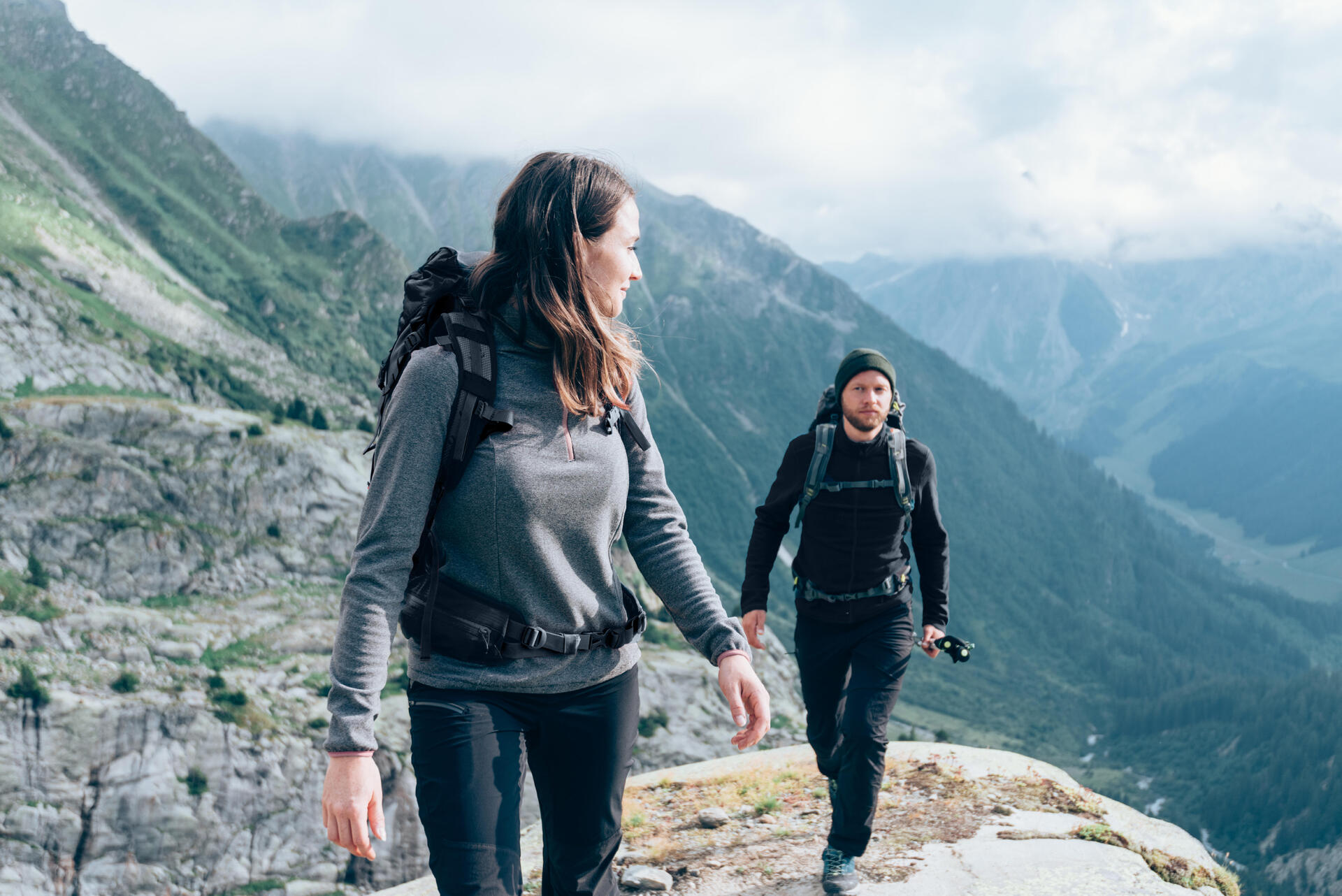 Men’s Hiking Fleece Jacket - MH120