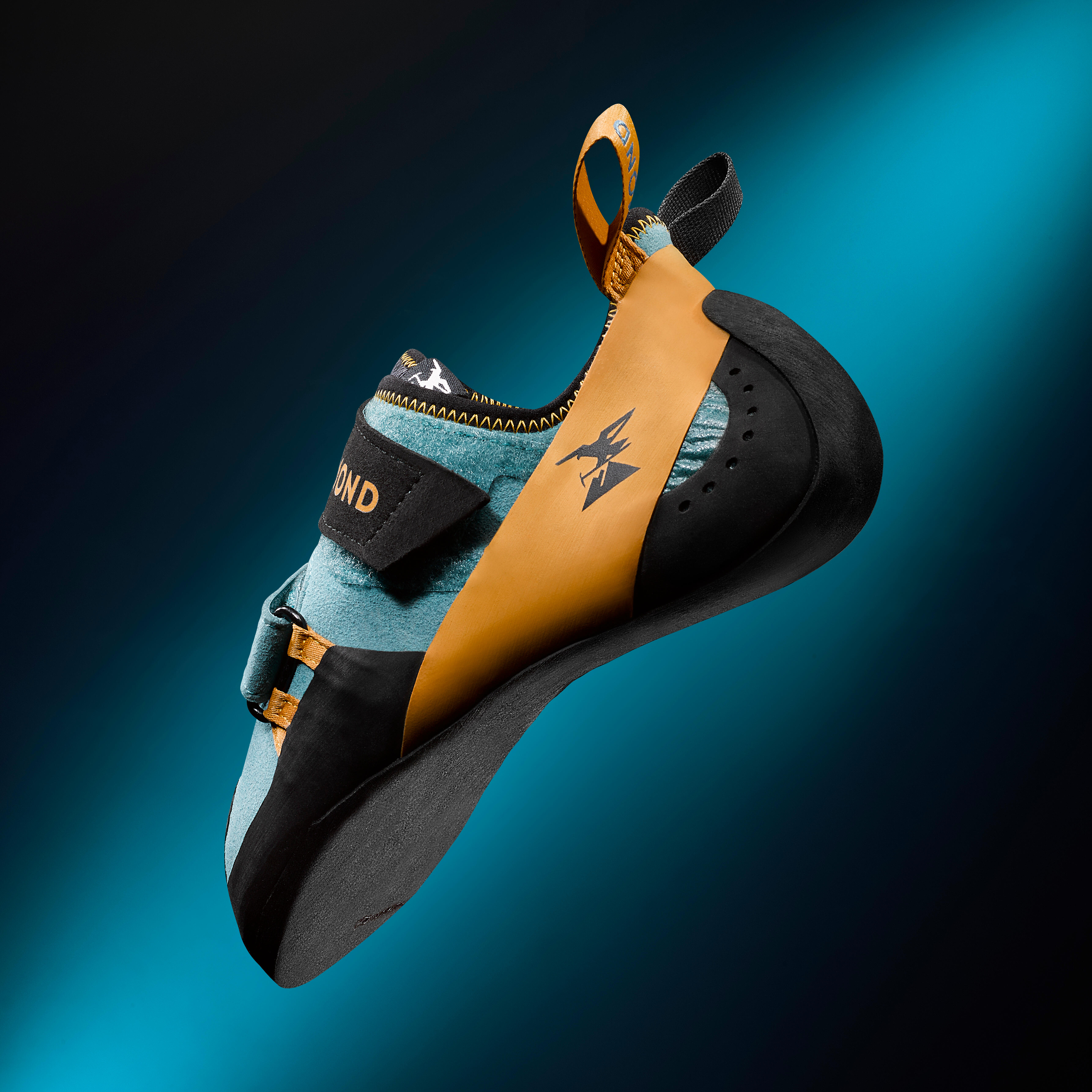 Women's Climbing Shoes - Vertika Blue - ash blue, Yellow ochre - Simond ...