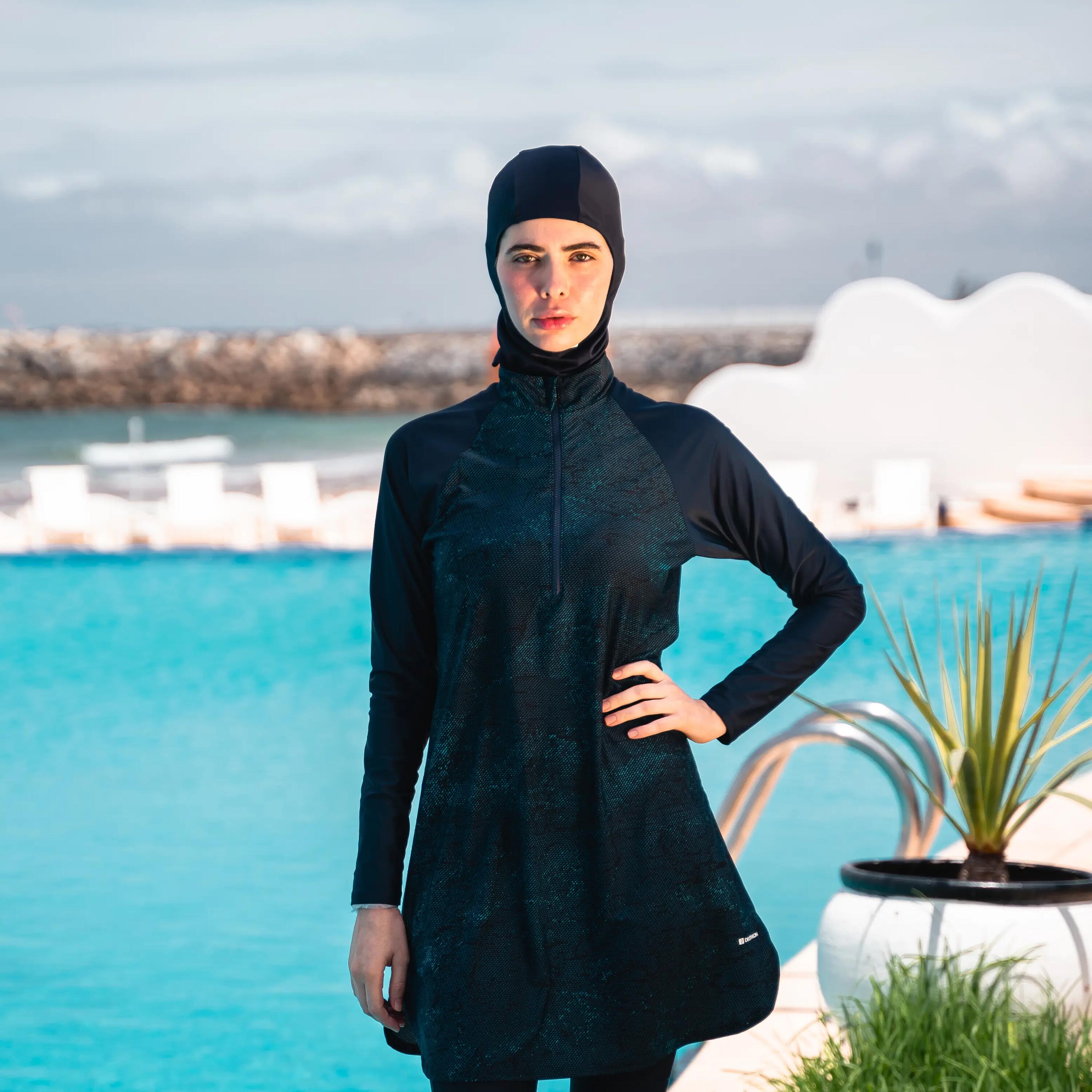 BURKINI DANA 500 ALL FLU BLUE - Decathlon