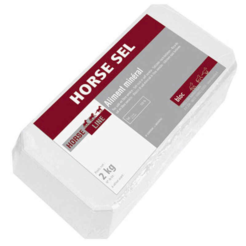 Horse Riding Pure Salt Block For Horse/Pony Horse Roc 2 kg - Decathlon