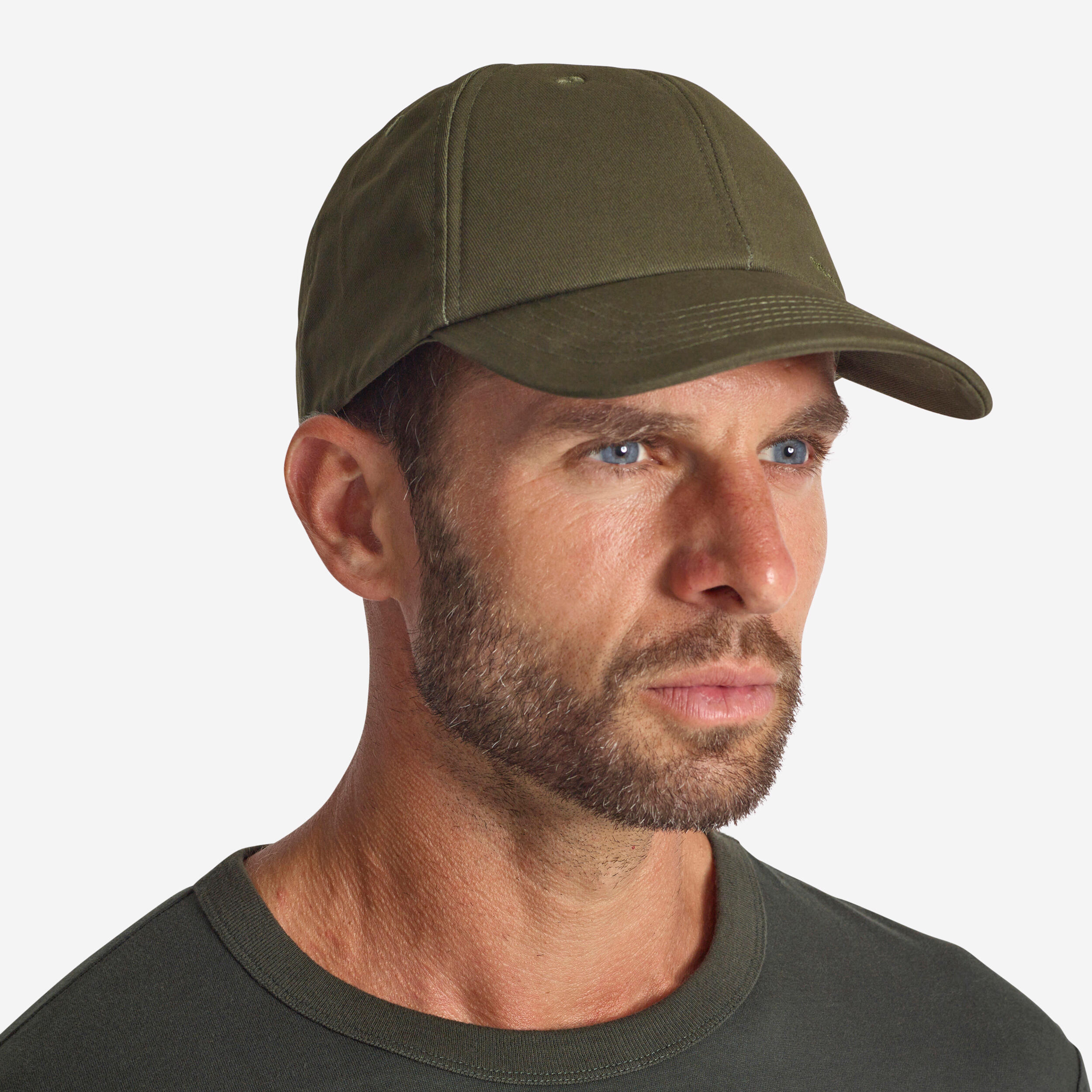 Steppe 100 hunting cap - Deep khaki - Solognac - Decathlon