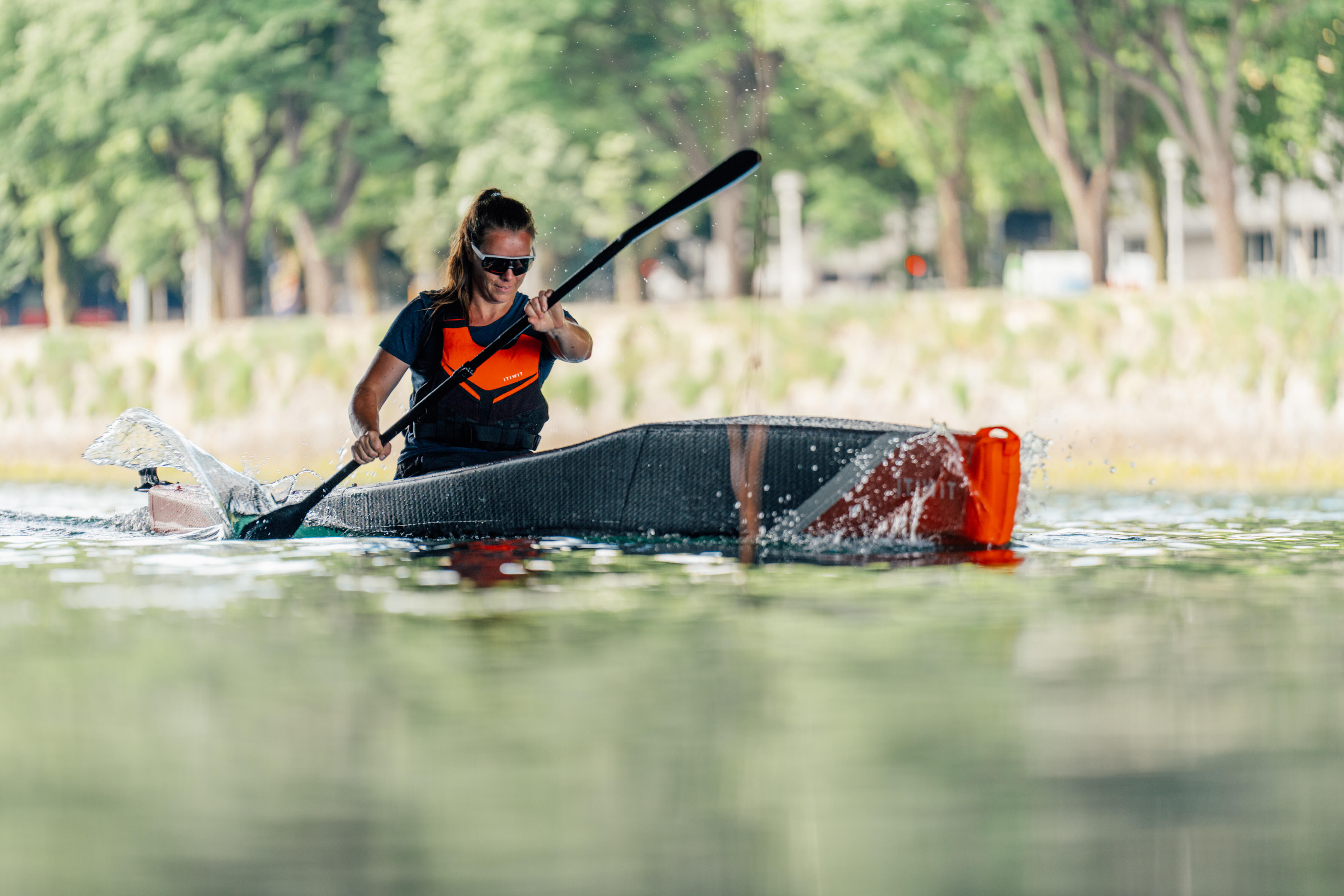 INFLATABLE KAYAK FOR RACING RACE 500 DROPSTITCH REINFORCED
