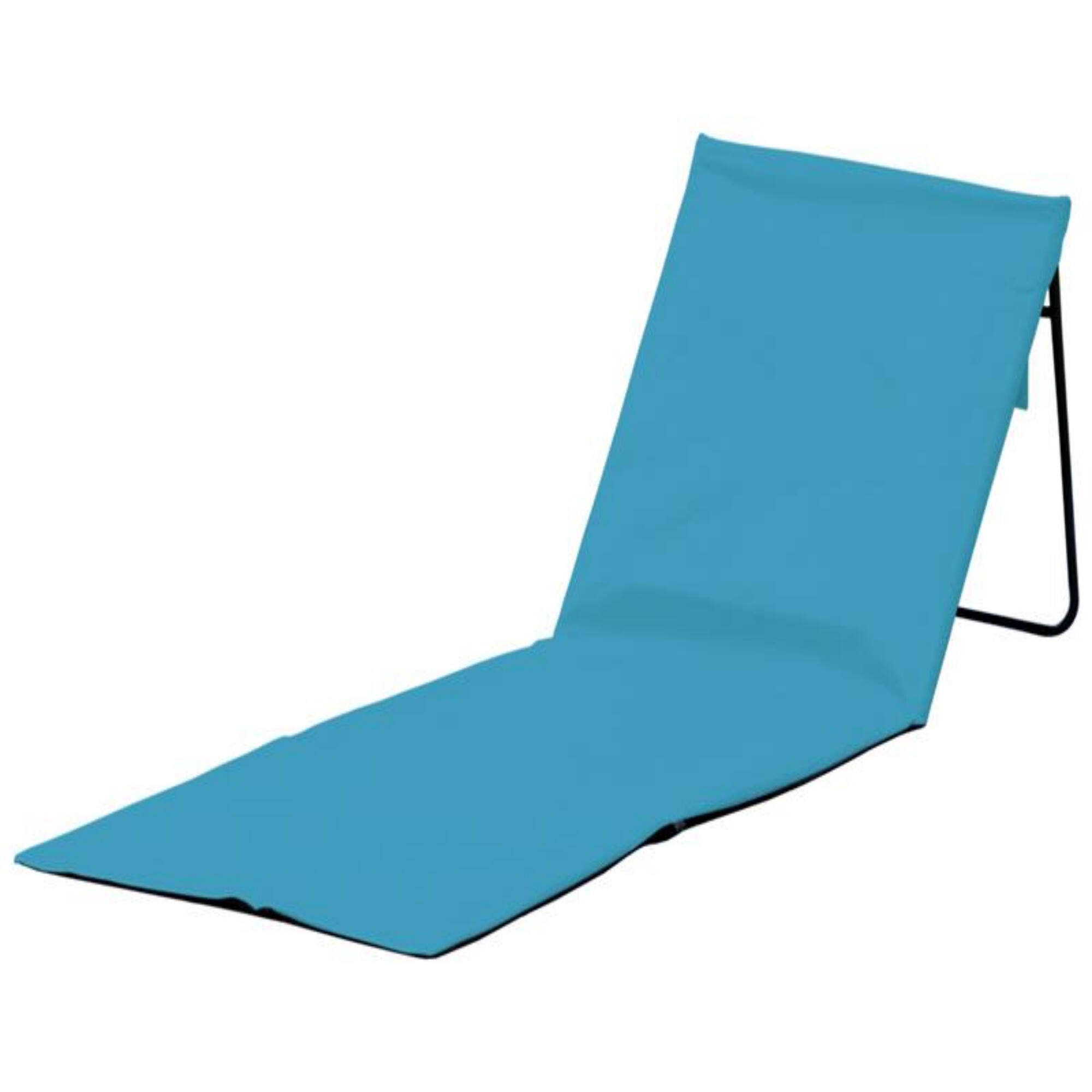 Strandmatte mit Kopfpolster Zubehörtasche - Decathlon