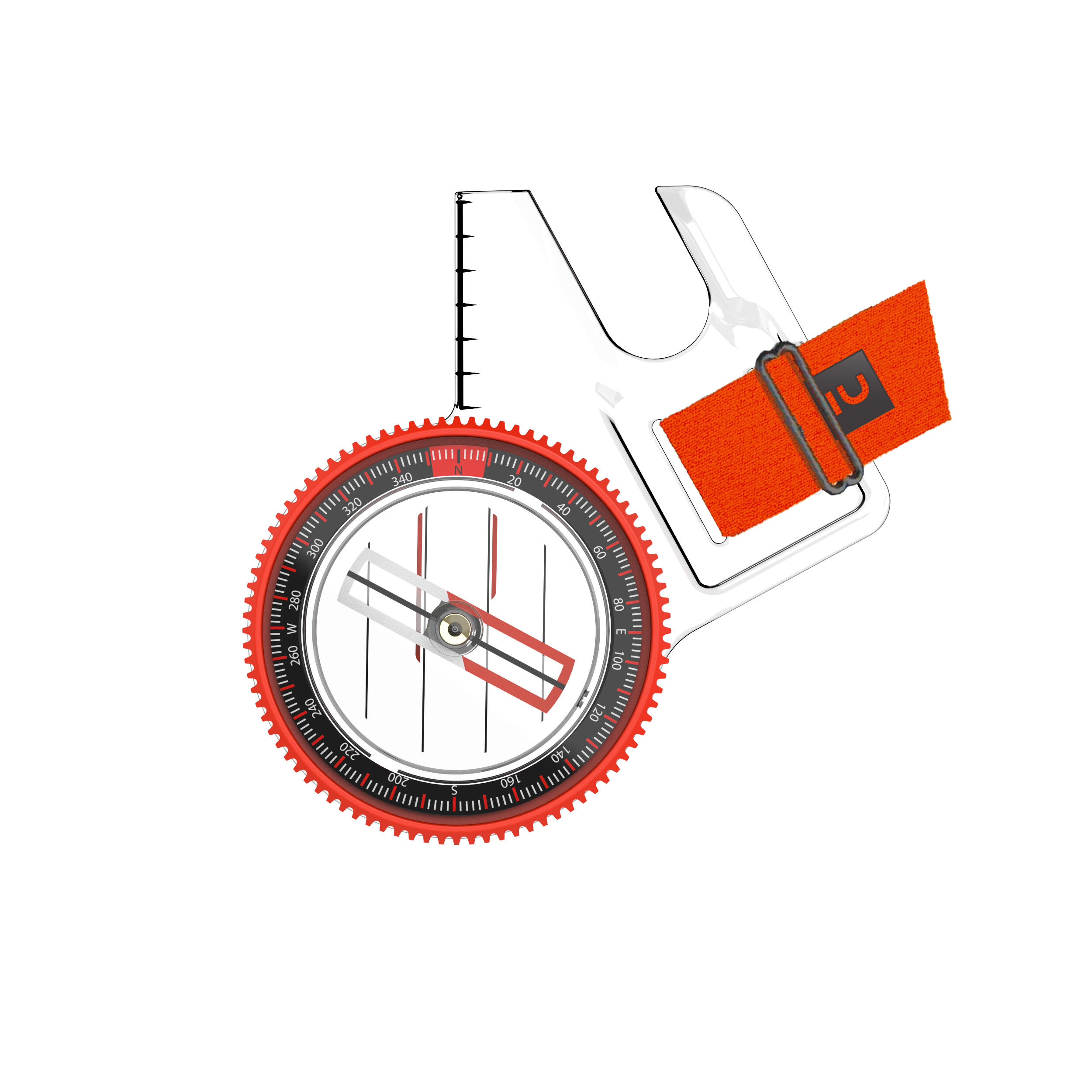 RACER 500 ORIENTEERING RIGHT- AND LEFT-THUMB COMPASS RACER 500 - Decathlon