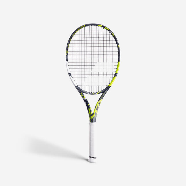 Raquette de tennis adulte - Babolat Pure Aero Team Gris Jaune 285g BABOLAT | Decathlon