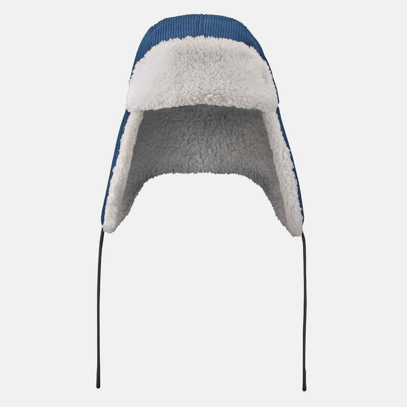 CHAPKA SKI ADULTE VELOURS - BLEU - Décathlon