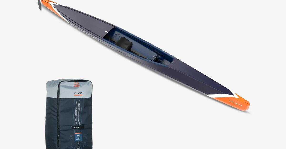 KAYAK GONFLABLE DE COURSE I RACE 500 DROPSTITCH