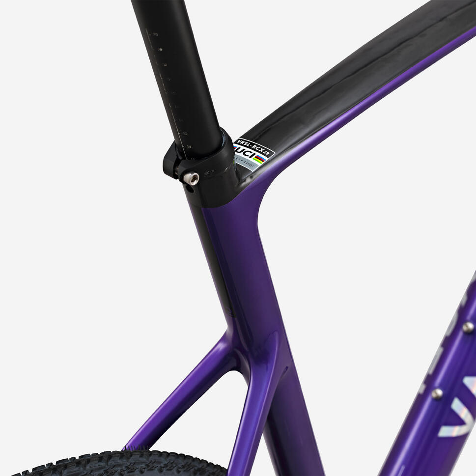 VELO DE CYCLOCROSS RCX II FORCE AXS 12S PURPLE VAN RYSEL | Decathlon