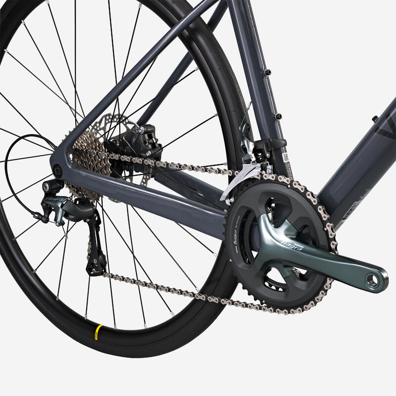 Road Bike NCR CF Tiagra - Blue VAN RYSEL - Decathlon