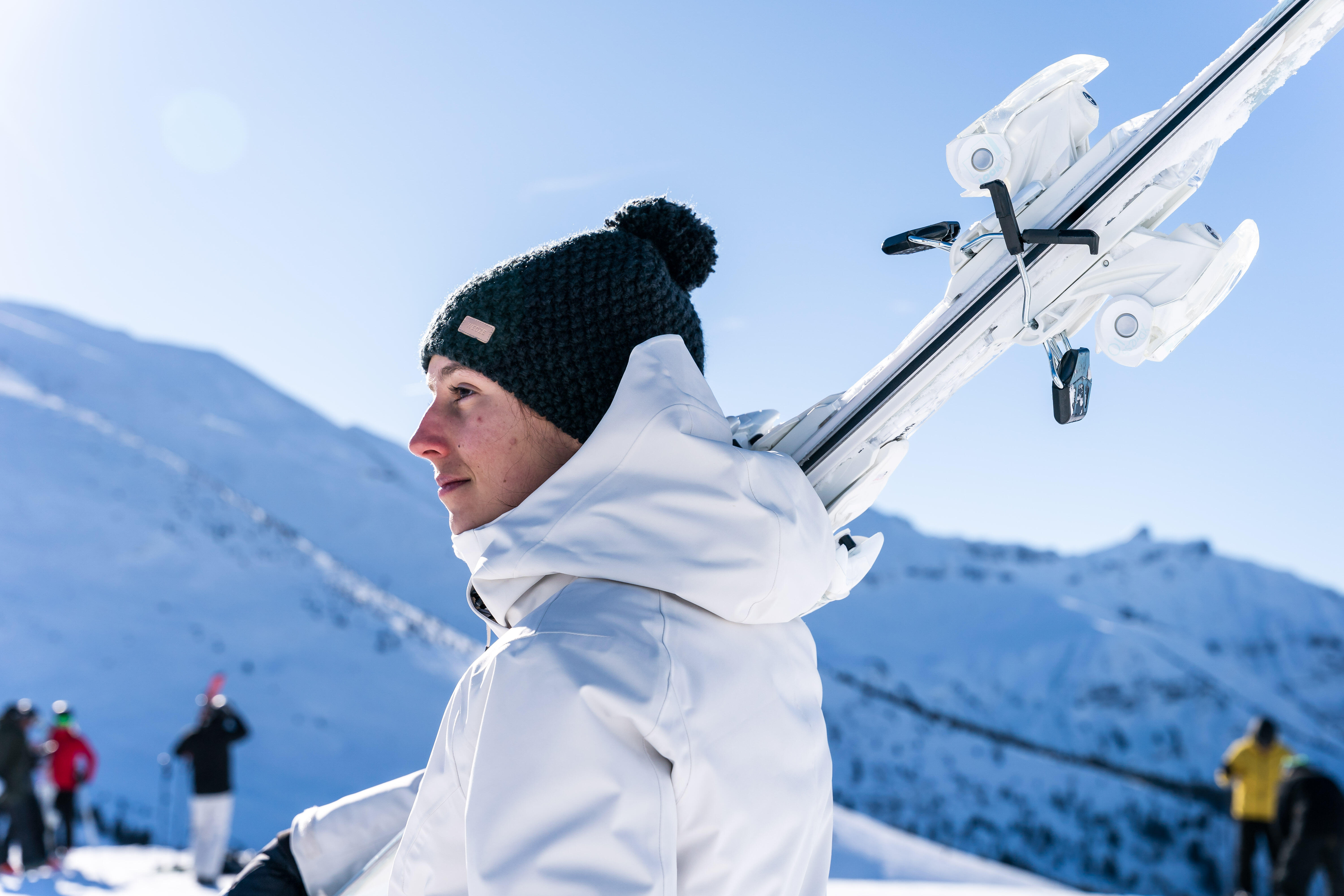 Timeless Ski Hat - Adults - graphite black - Wedze - Decathlon