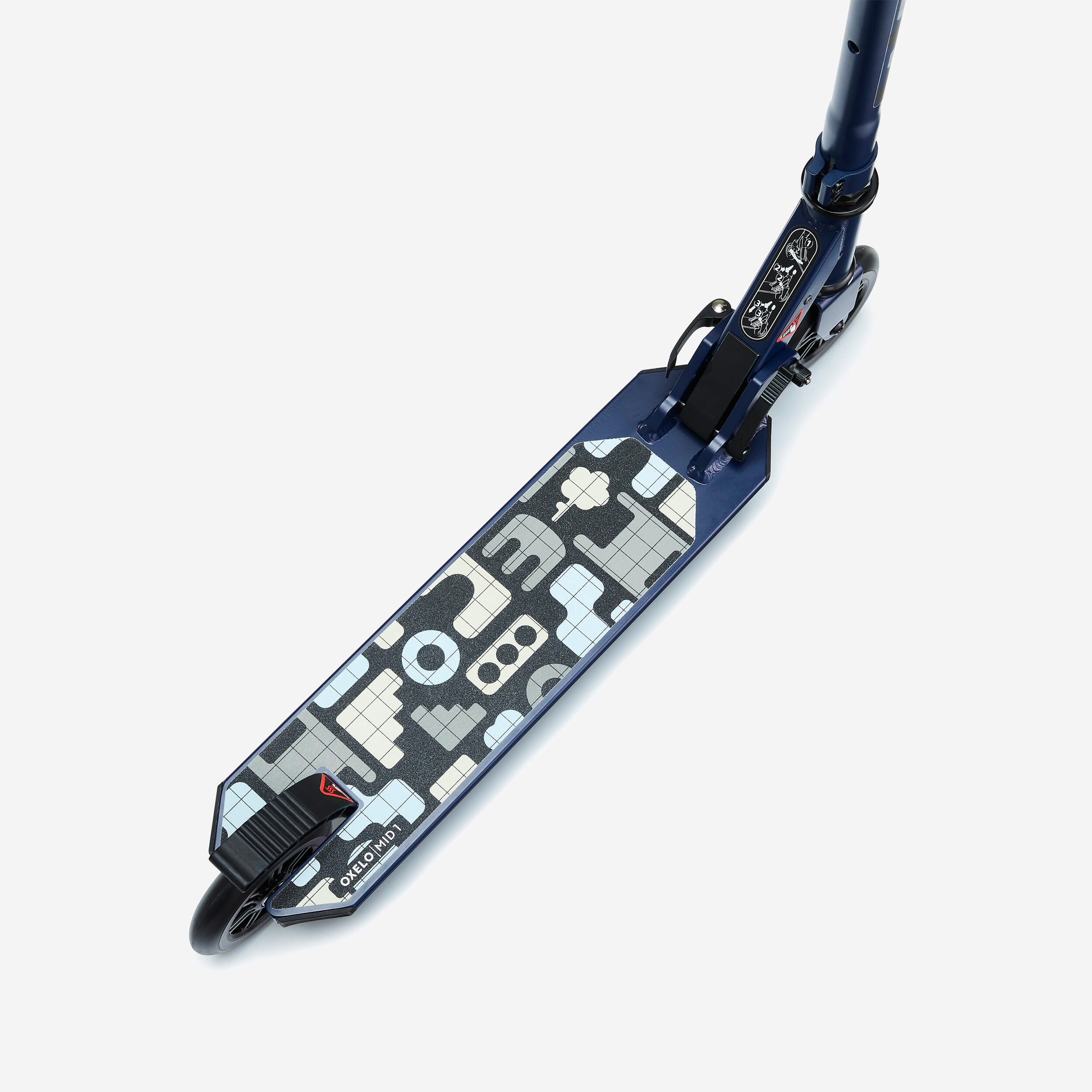 Patinete Scooter Niños MID 1 Galaxy Azul OXELO | Decathlon