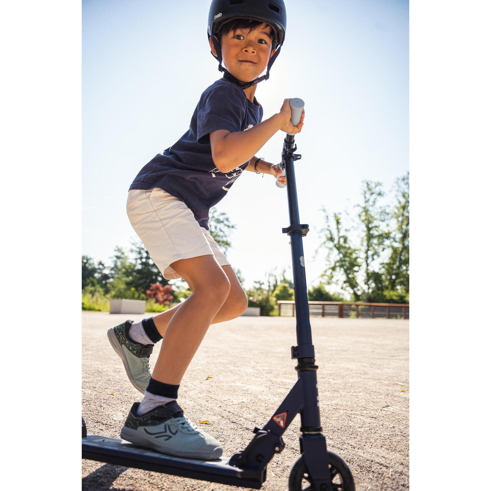 Trottinette enfant MID1 Galaxy Blue OXELO | Decathlon