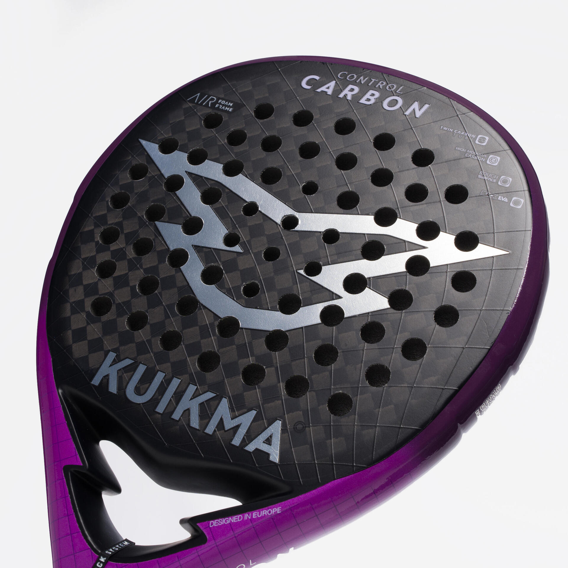 Adult Padel Racket Control Carbon