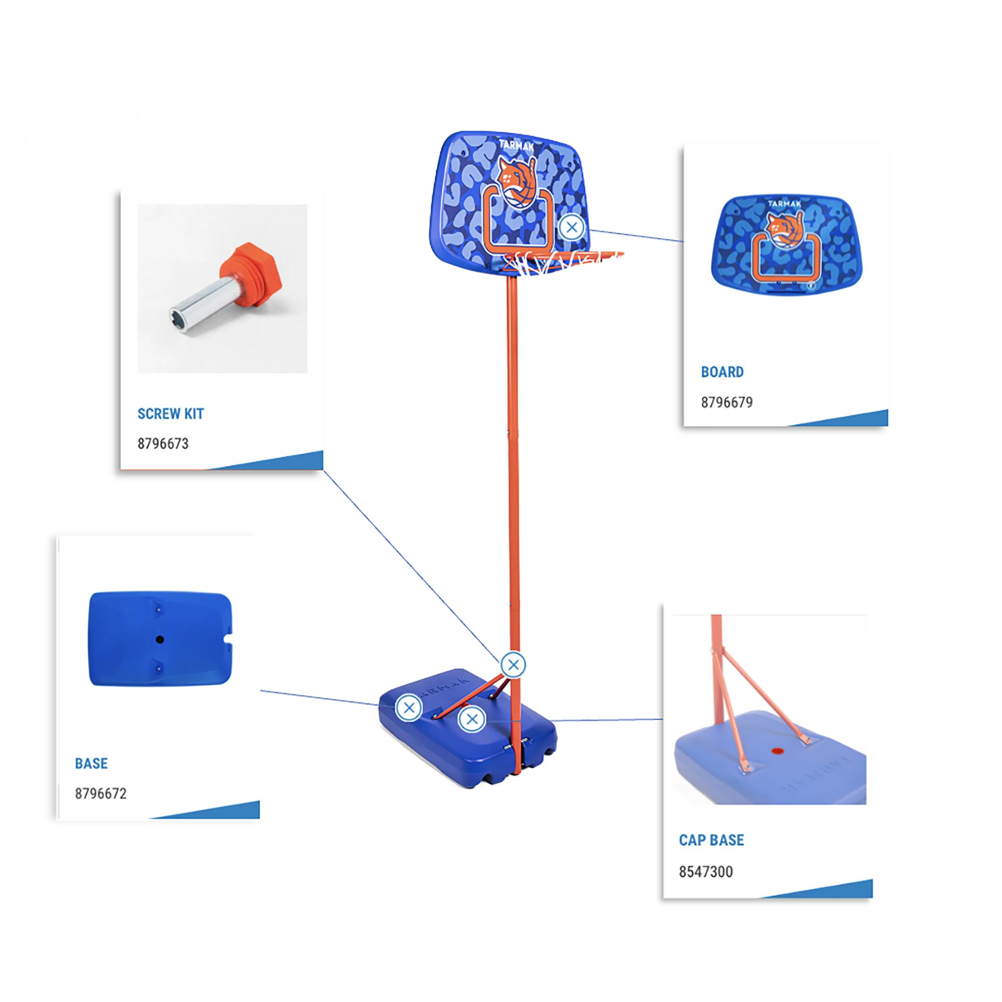 Basketball Hoop Screw Kit K500 | Decathlon