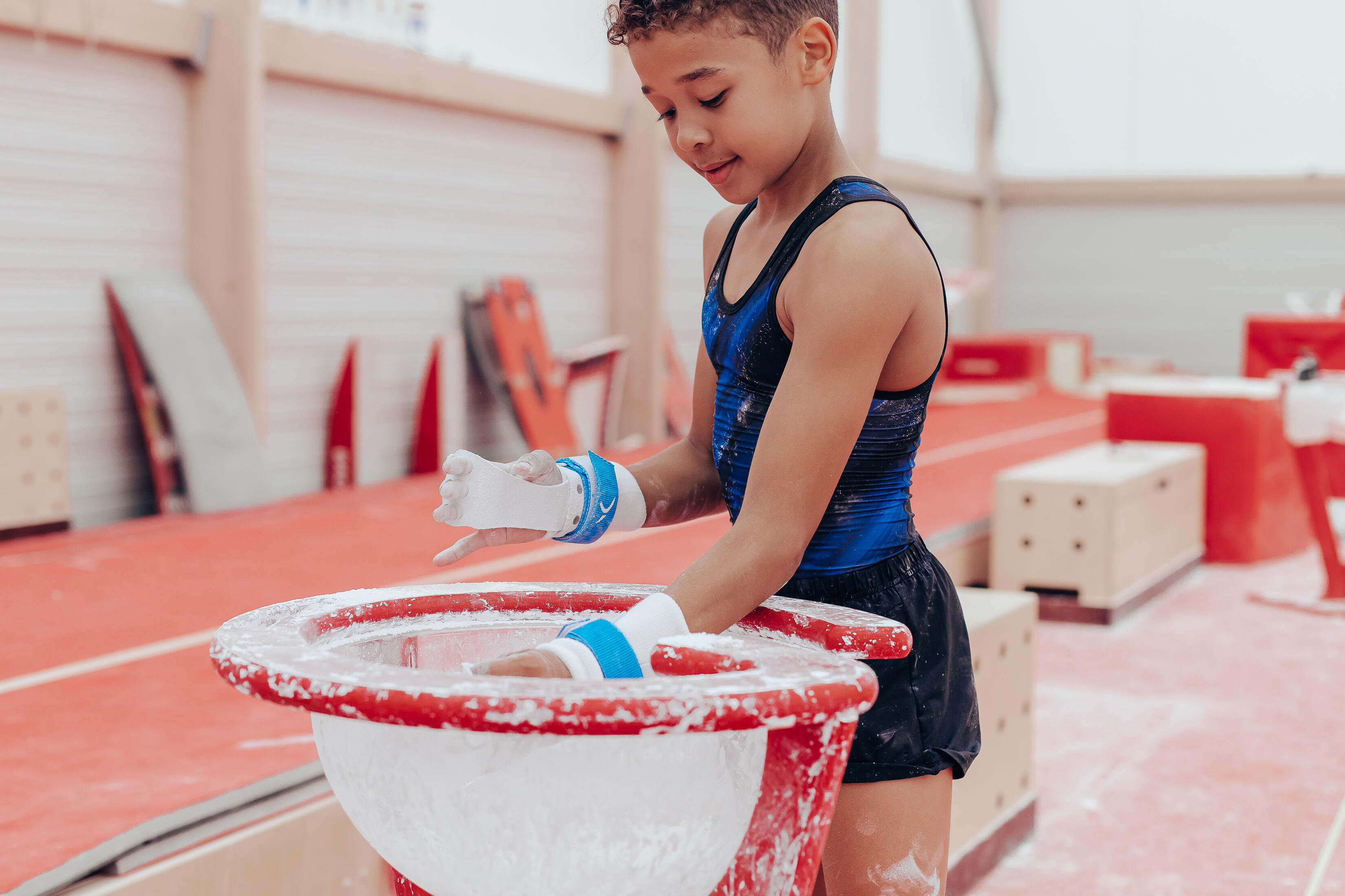 Men's Artistic Gymnastics Horizontal Bar Grips - Decathlon