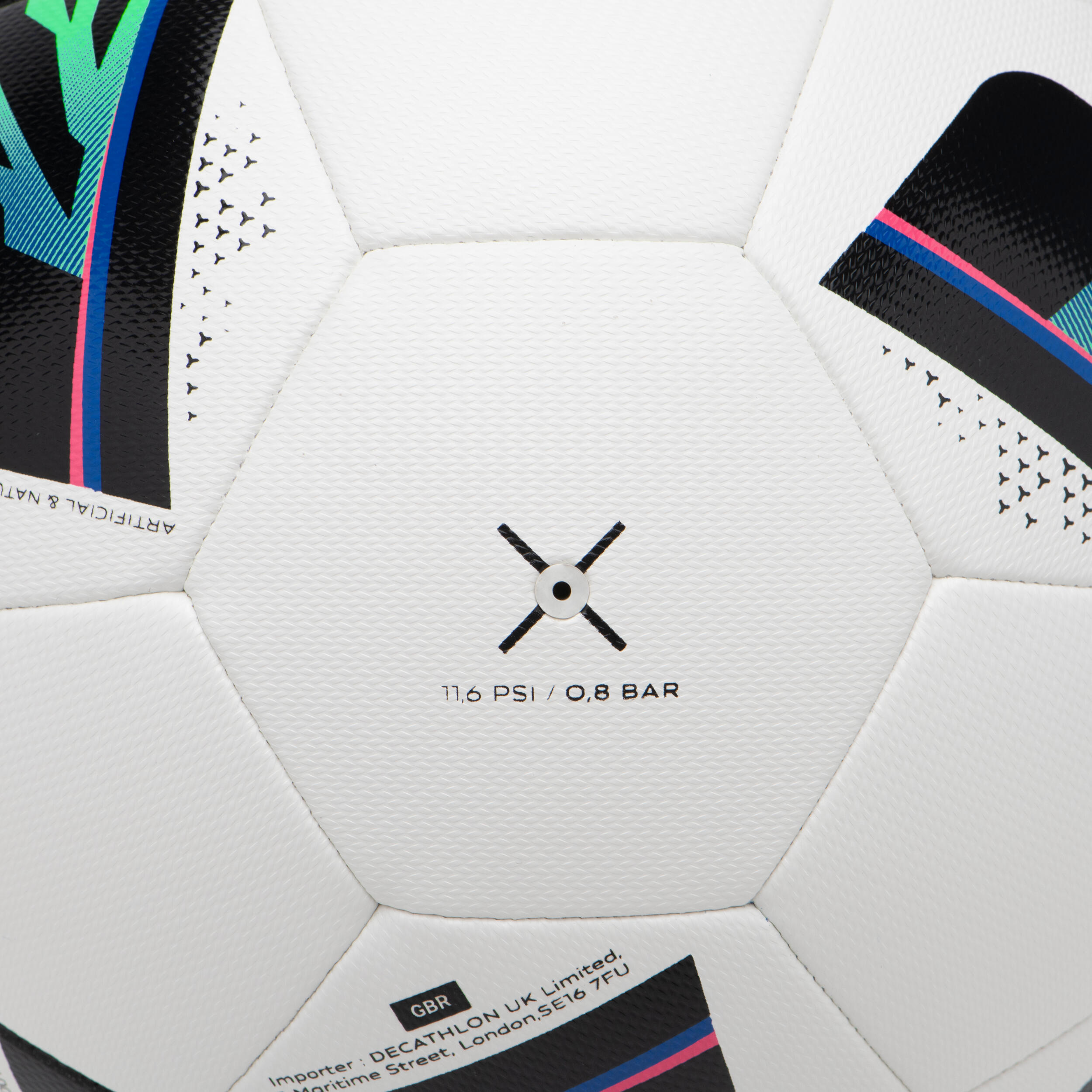 ФУТБОЛНА ТОПКА FIFA BASIC CLUB BALL, РАЗМЕР 5, БЯЛА - DECATHLON