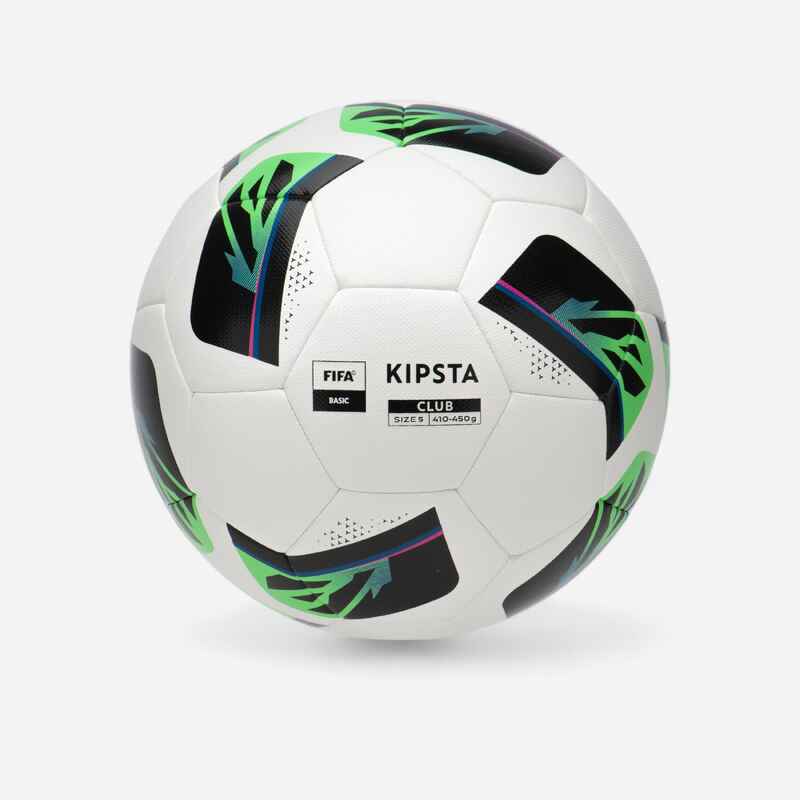 Balón de fútbol FIFA Basic híbrido talla 5 Kipsta F500 blanco - Decathlon