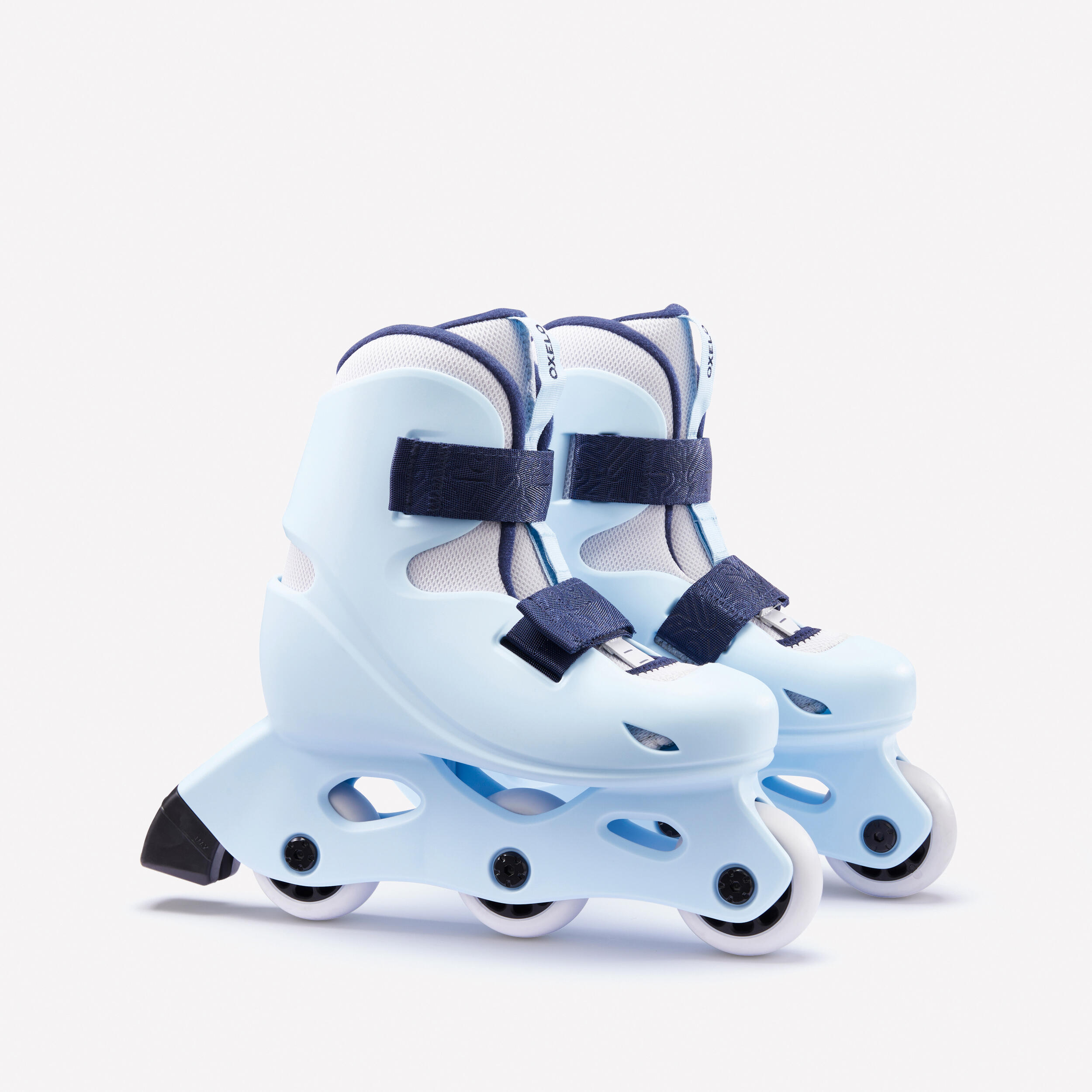 Patines en linea para Niños Oxelo Learn 100 - Azul - Decathlon
