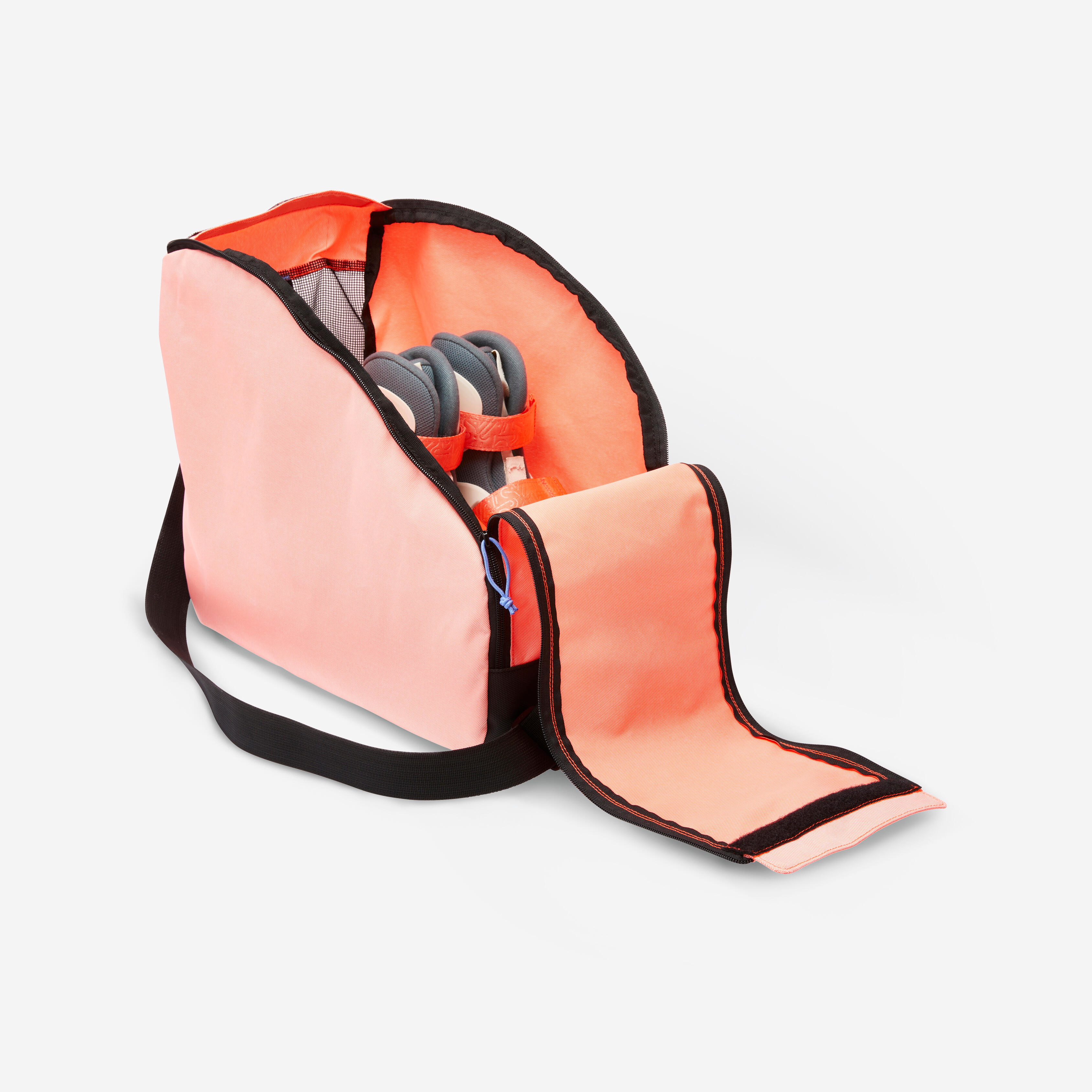 Inline Skating Bag - 500M - Fluo flame orange, Lavender blue - Oxelo ...