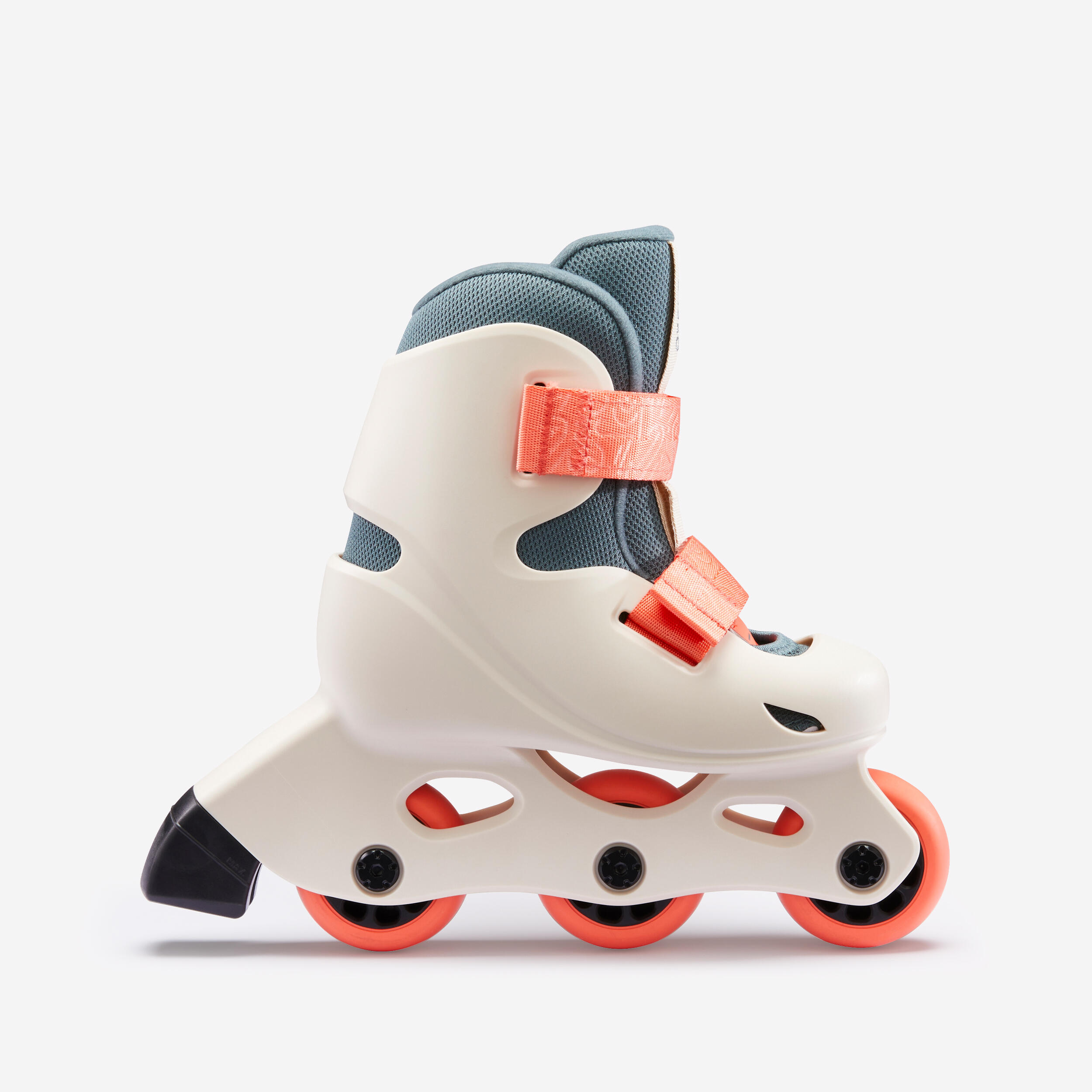 Kids' Inline Skates 9/11 Learn 100 - Beige - Decathlon