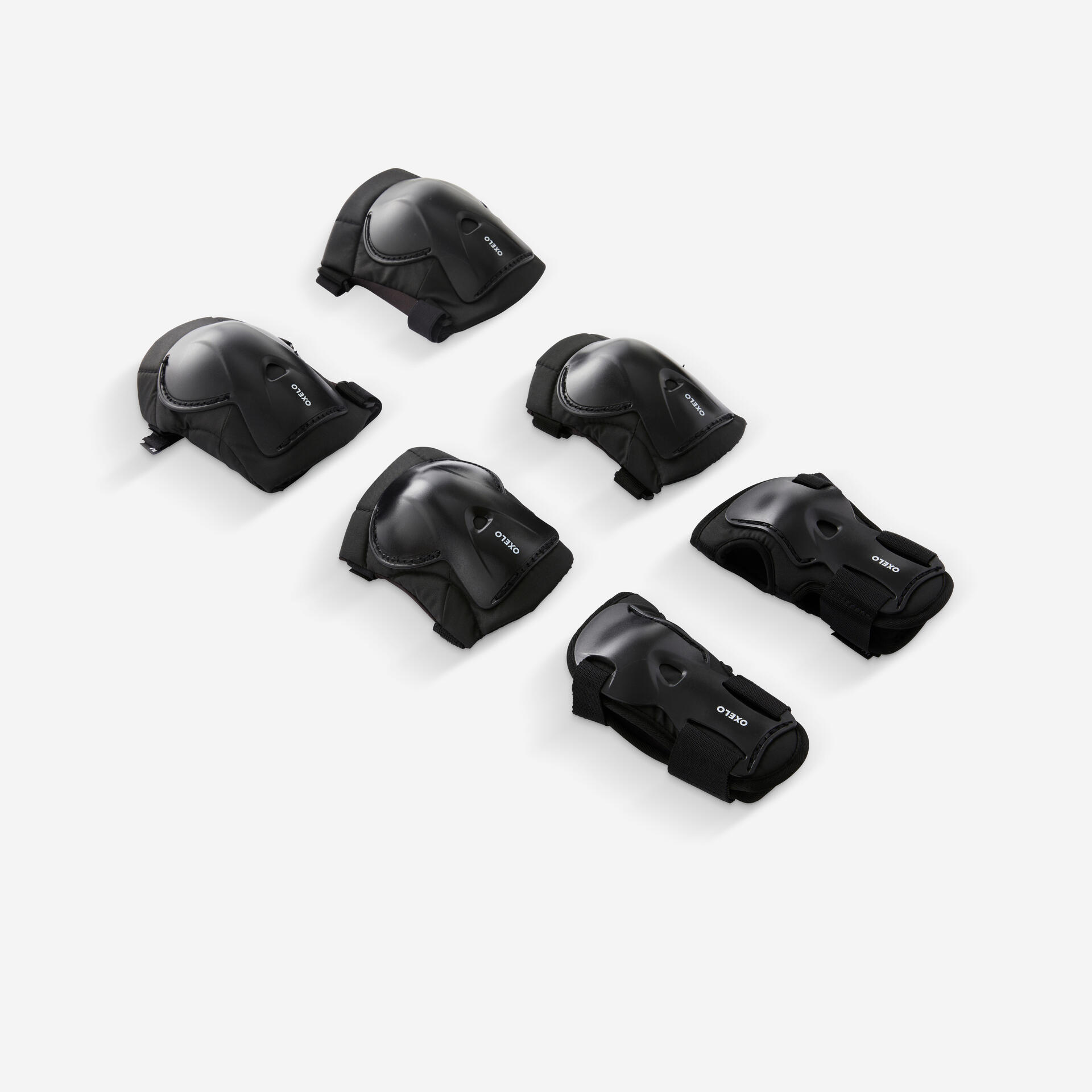 Knee And Elbow Pads For Kids 5-8 6 In 1 Skateboard Protective Gear Pads ...