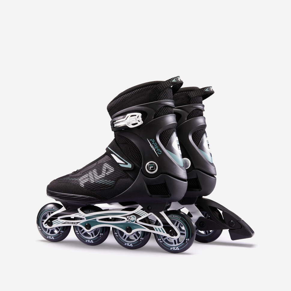 Roller fitness FILA PRIMO AIR ZONE 84mm noir vert FILA | Decathlon
