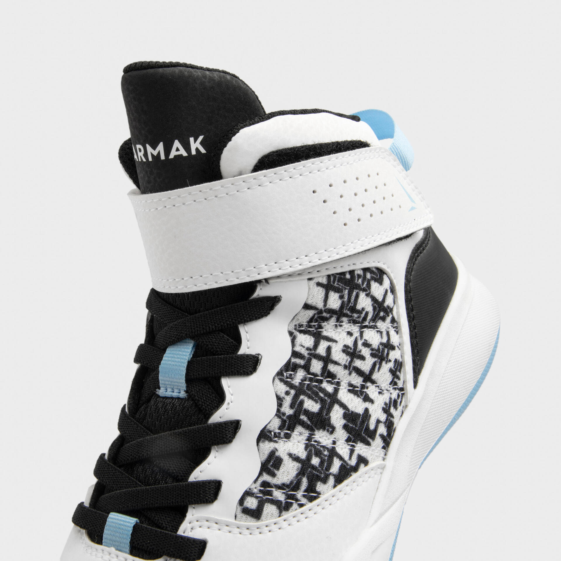 Sepatu Basket Anak-anak SE100 High - Putih