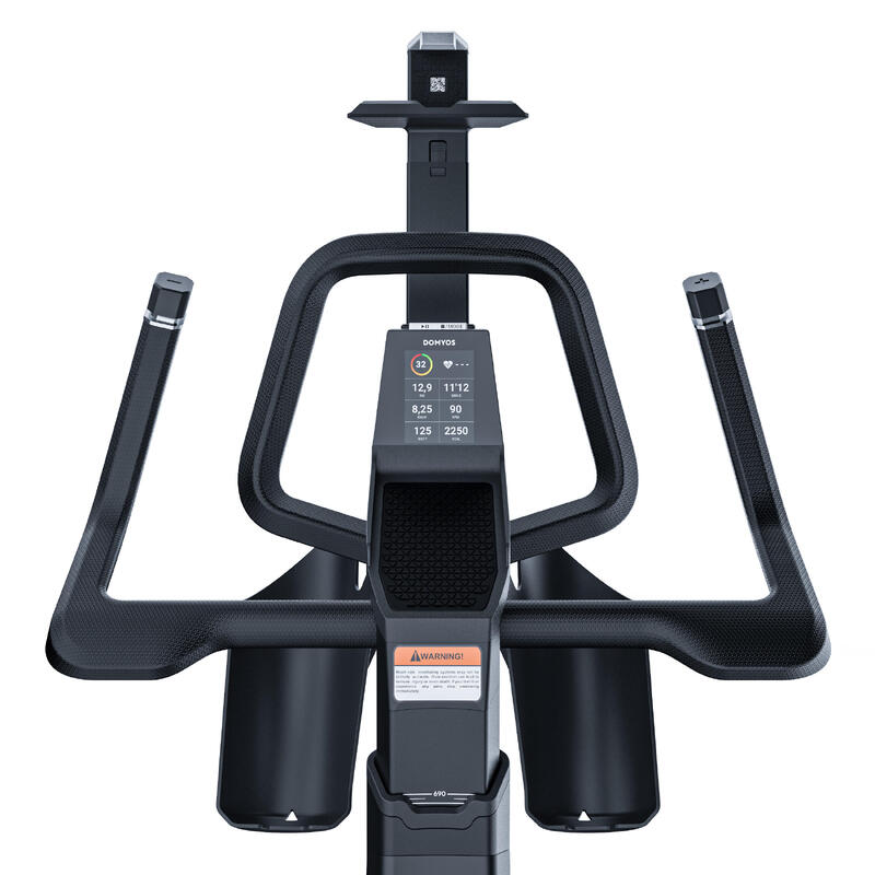 Rower stacjonarny Domyos Challenge Bike E-connected DOMYOS | Decathlon