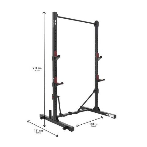 Rack de musculation pliable/ rétractable squat, bench et traction ...