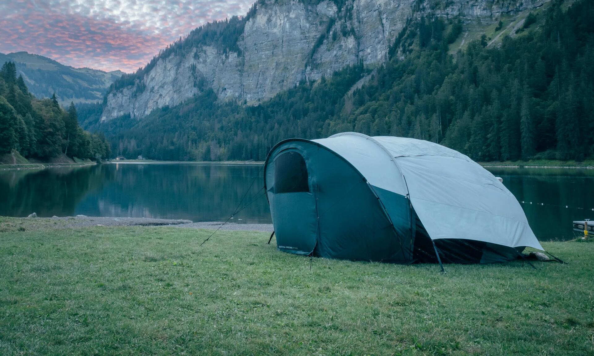 Camping Bubble Tent - AirSeconds Skyview Polycotton - 2 man - 1 Bedroom ...