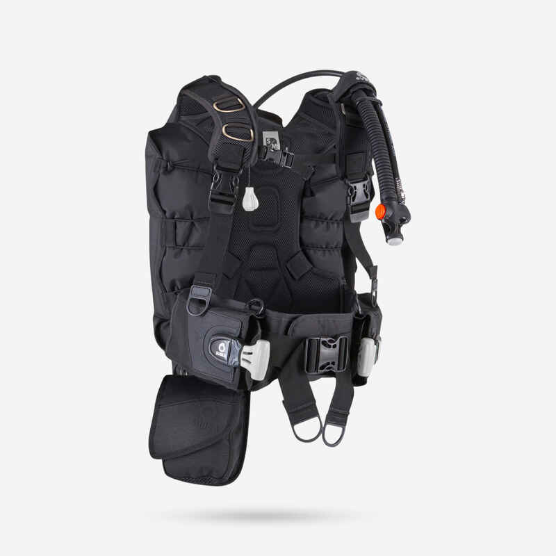 SCD 500 B sea diving buoyancy compensator black grey - Decathlon
