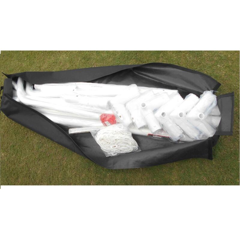 Precision Match Goal Posts 12' x 4' (BS 8462 approved) - White Colour ...