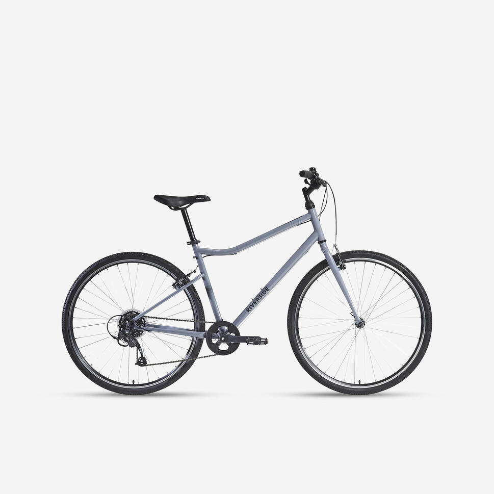 VÉLO TOUT CHEMIN RIVERSIDE 120 GRIS RIVERSIDE | Decathlon