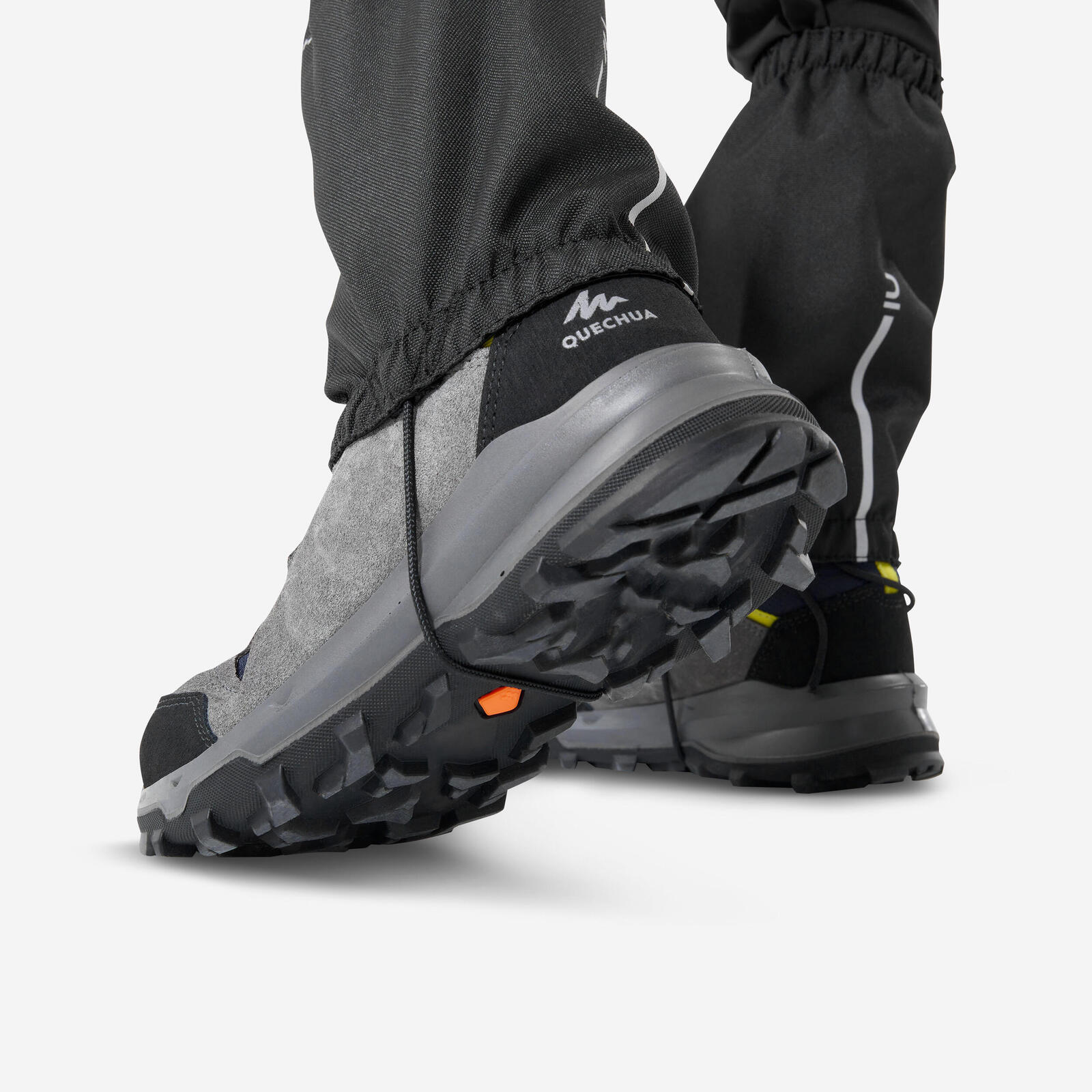 Kids’ Hiking Gaiters - Black - Decathlon