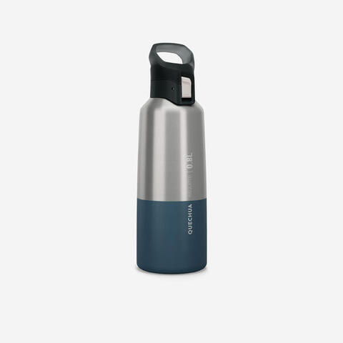 Insulated Stainless Steel Hiking Flask MH500 0.8L - Blue