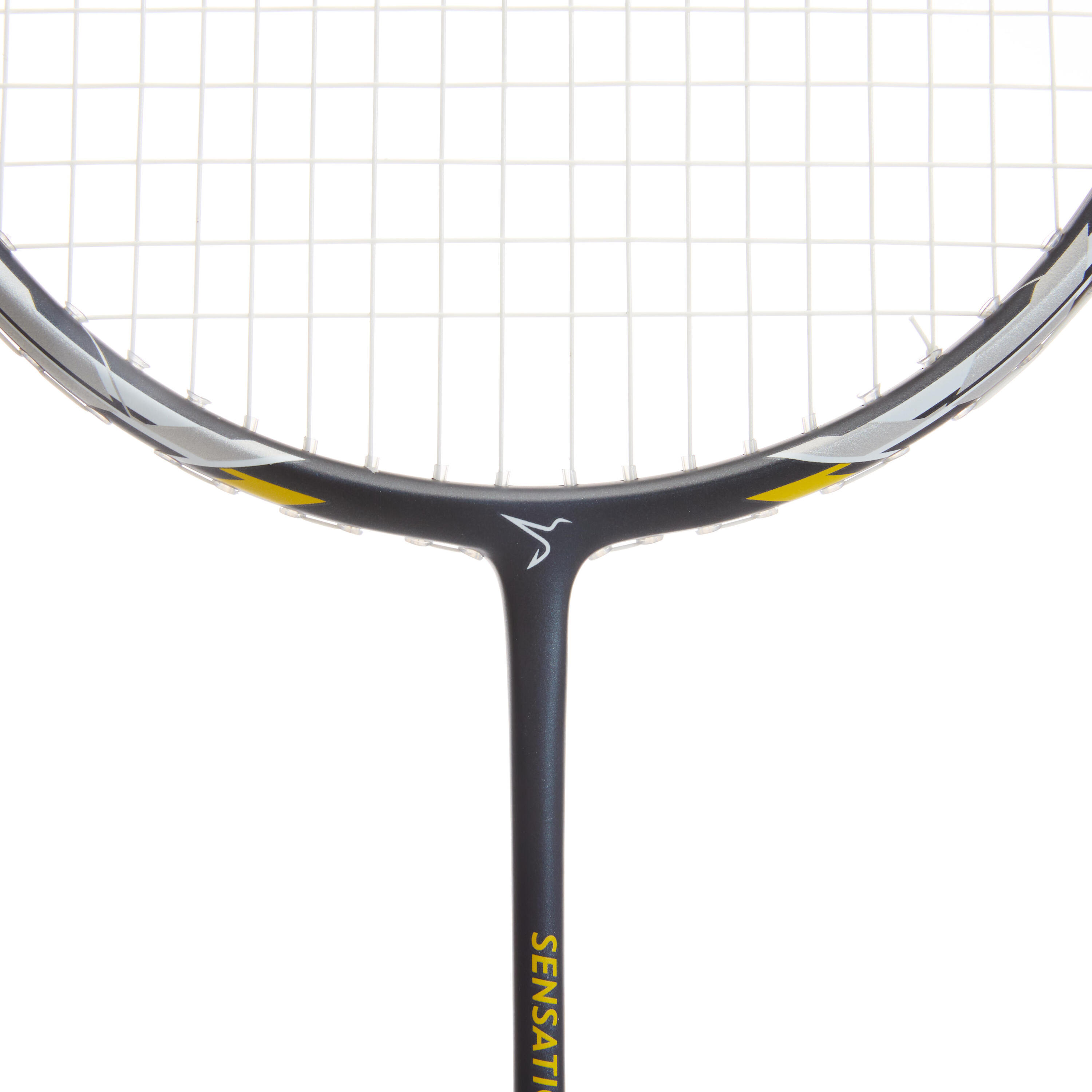 ADULT BADMINTON RACKET BR SENSATION 530 WHITE PERFLY | Decathlon