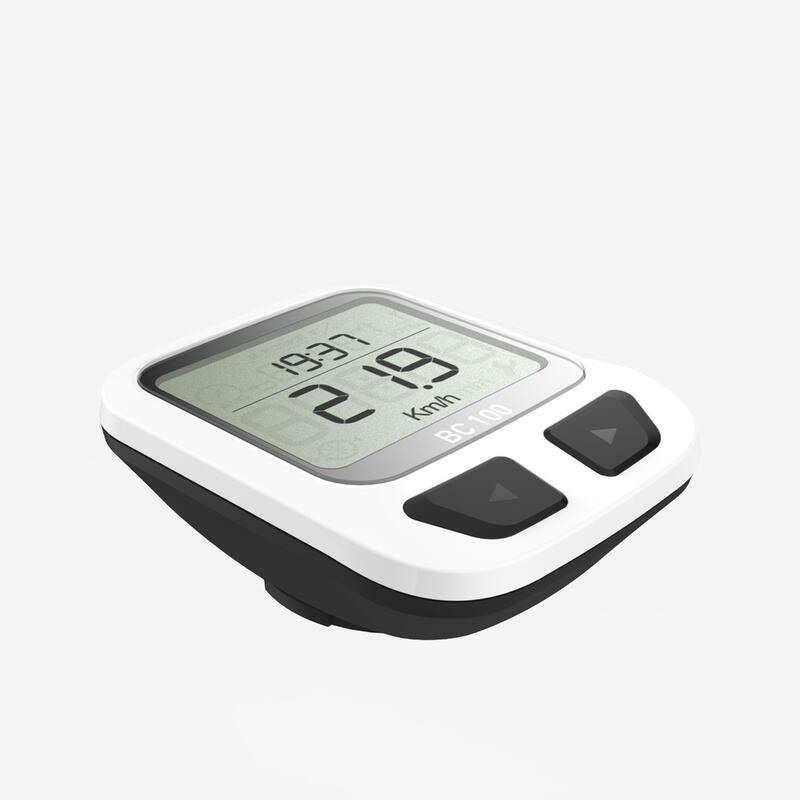 Kabelgebunden Fahrradcomputer – Van Rysel 100 schwarz | VAN RYSEL ...