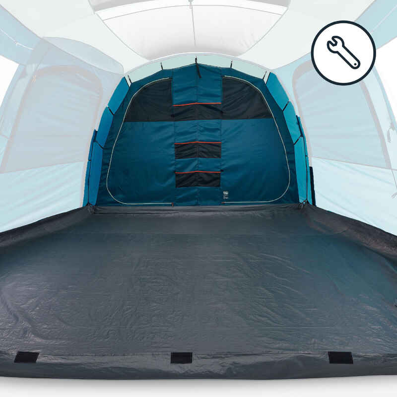 Replacement bedroom and groundsheet on a family tent with a rigid frame ...