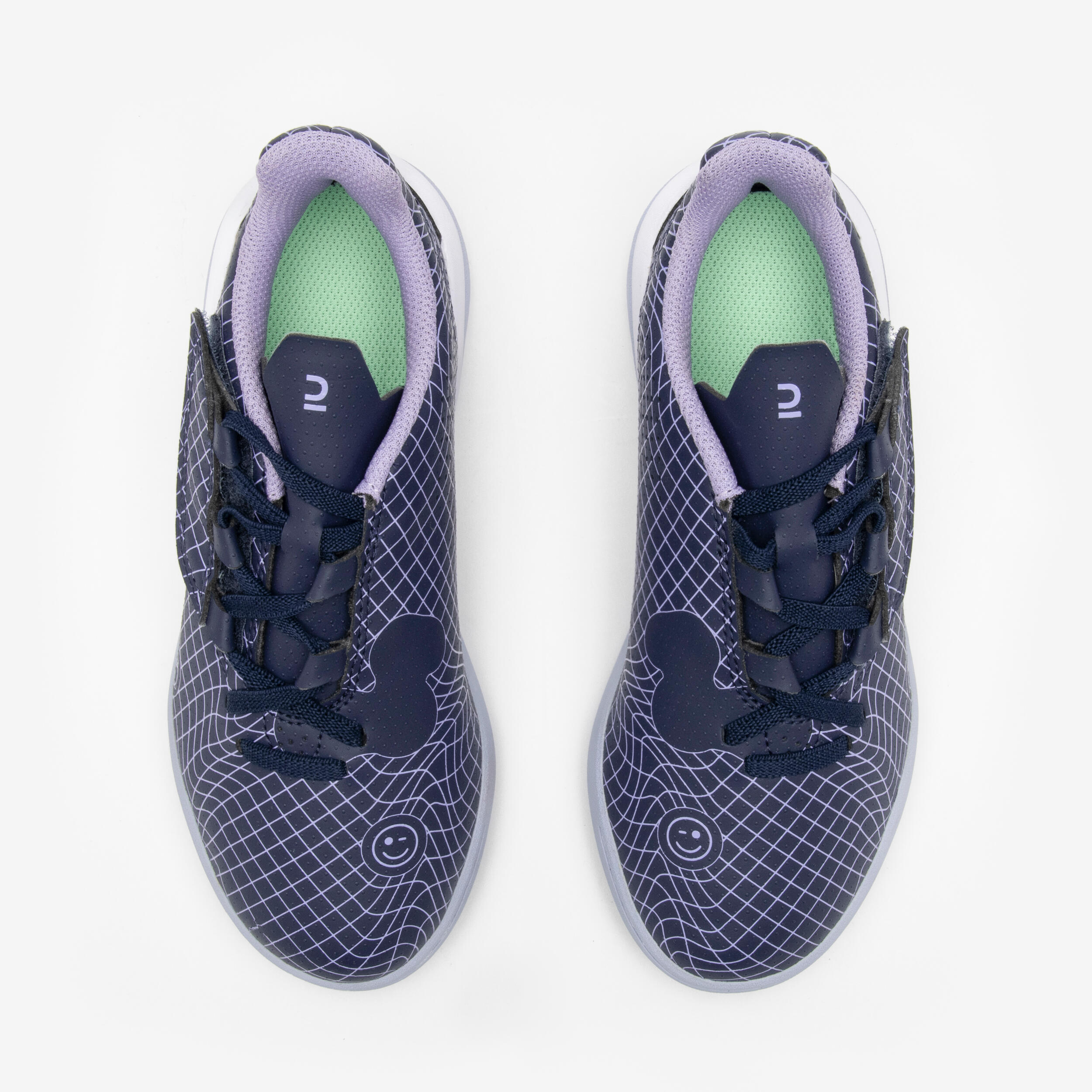 Kids' Hook and Loop Soccer Cleats, Viralto I Easy TF - Steel blue ...