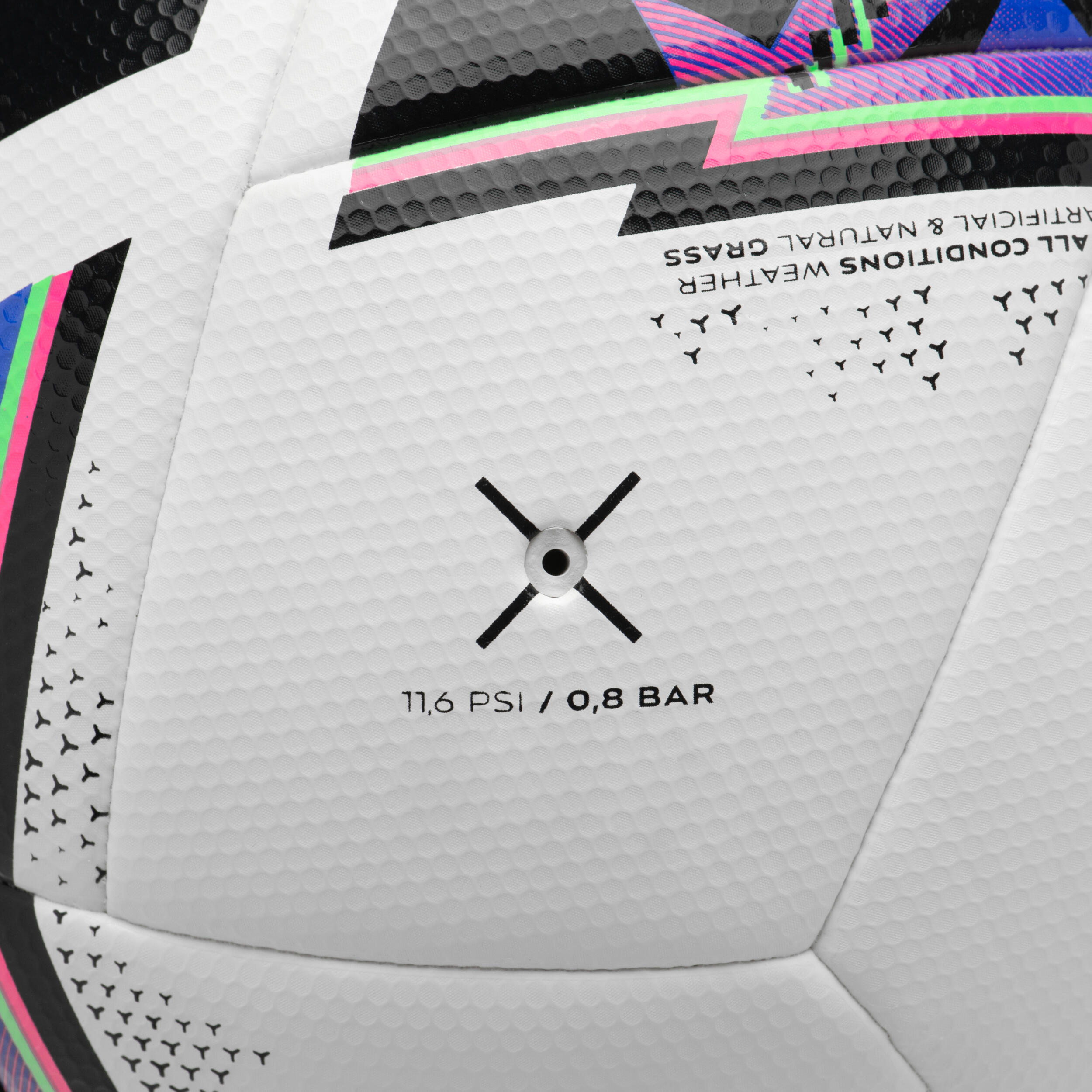 Size 5 FIFA Quality Soccer Ball – Hybrid 2 Match Ball - Snow white ...