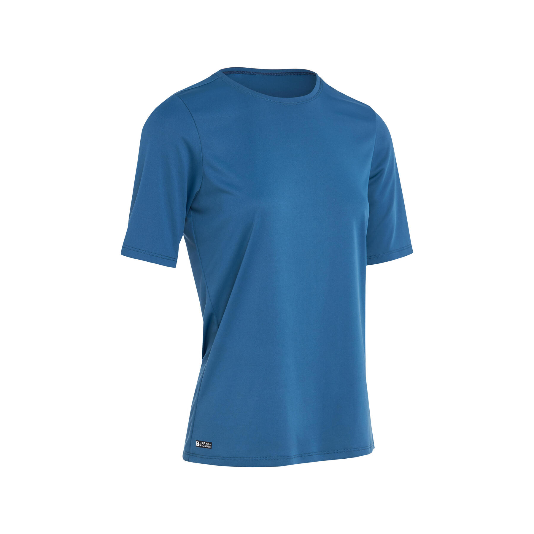 Tee Shirt Anti Uv Surf Malou Manches Courtes Femme Bleu