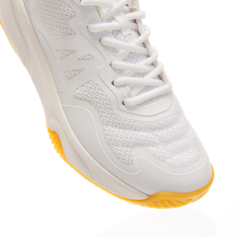 Chaussures de Badminton Femme BS Sensation 530 - Blanc PERFLY | Decathlon