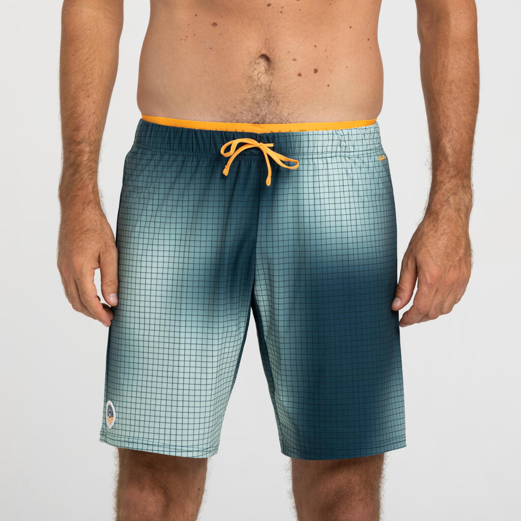Men’s swimming long swim shorts - 100 kamo